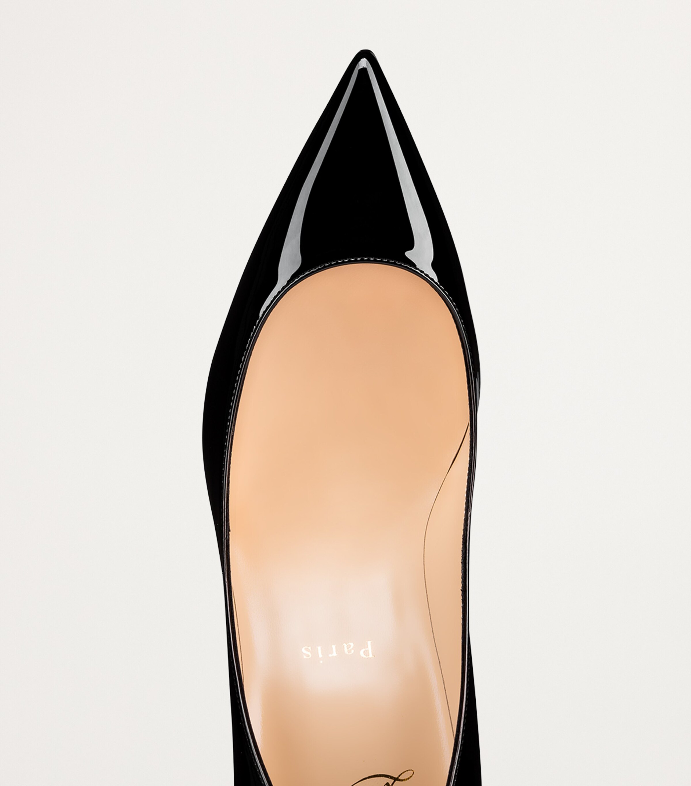 Christian Louboutin Black Kate Patent Leather Pumps 70 | Harrods US
