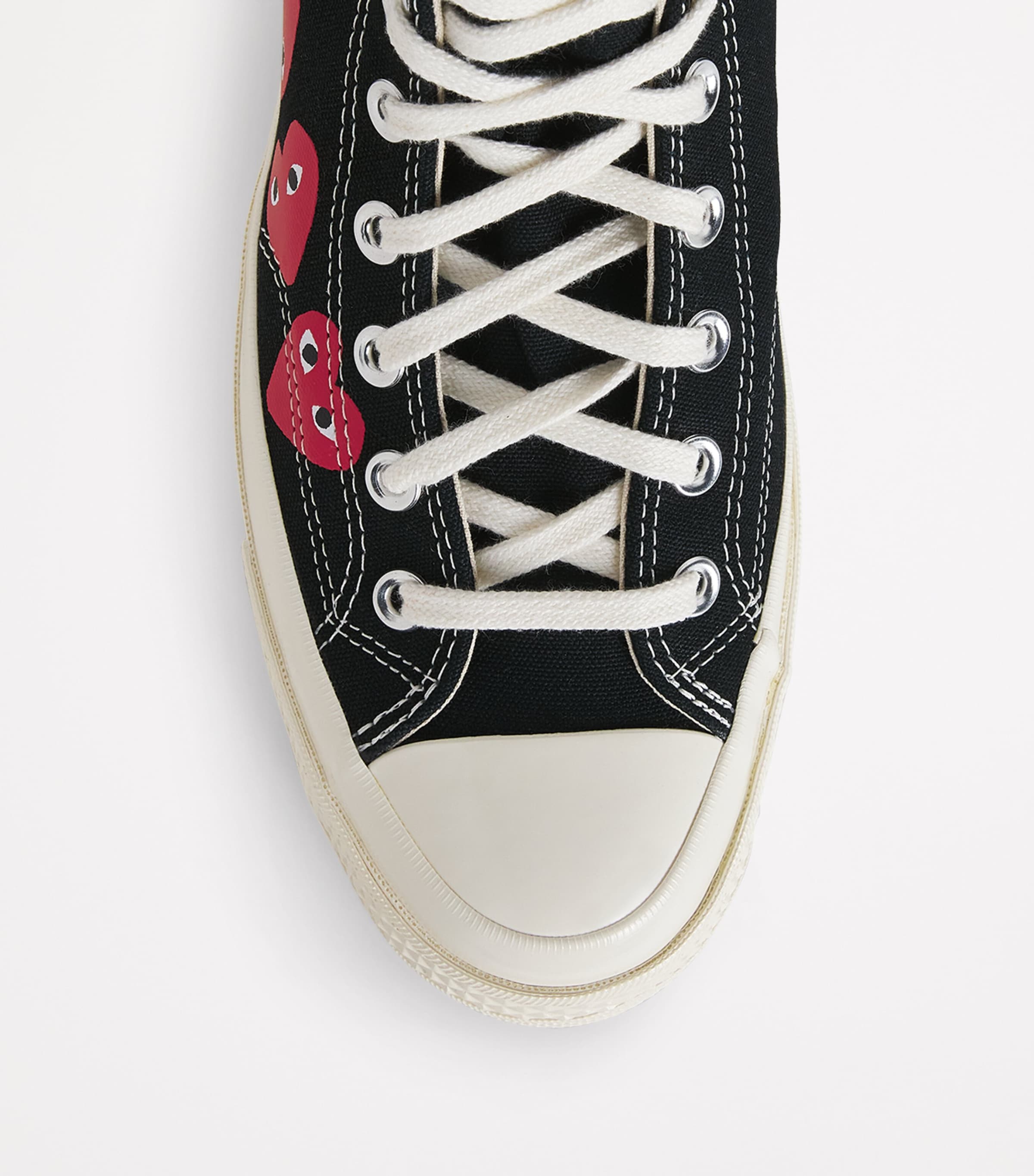 Comme Des Garçons Play Black x Converse Heart Chuck Taylor All Star '70 ...