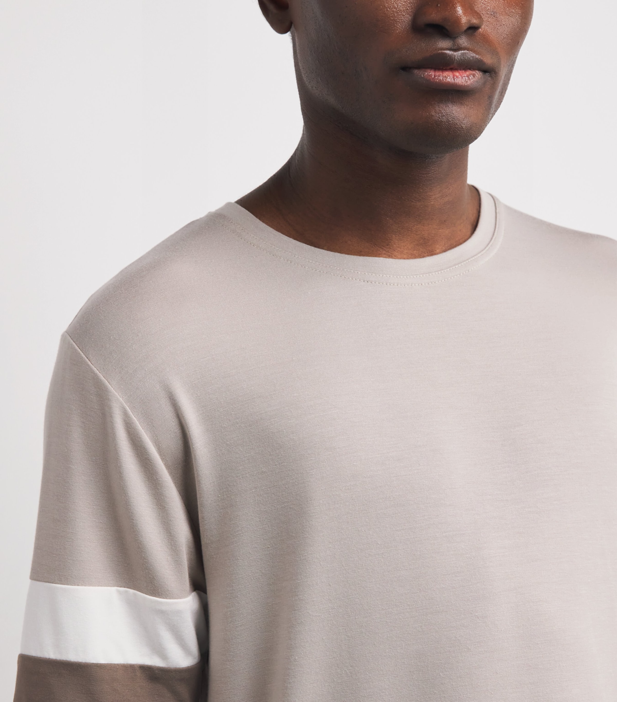 Homebody Beige Duo-Panel T-Shirt | Harrods CA