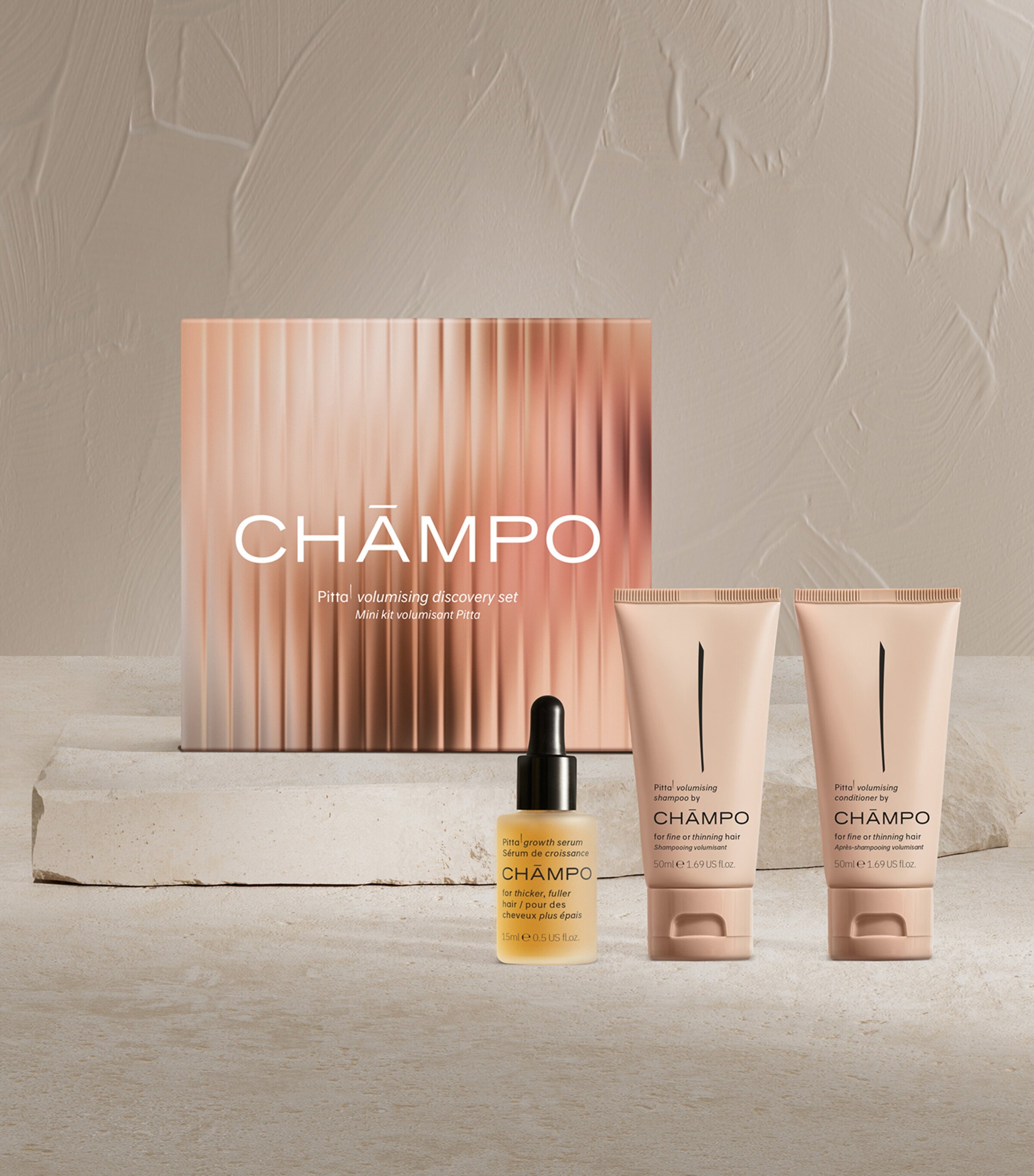 Champo Pitta Volume Discovery Gift Set | Harrods CH