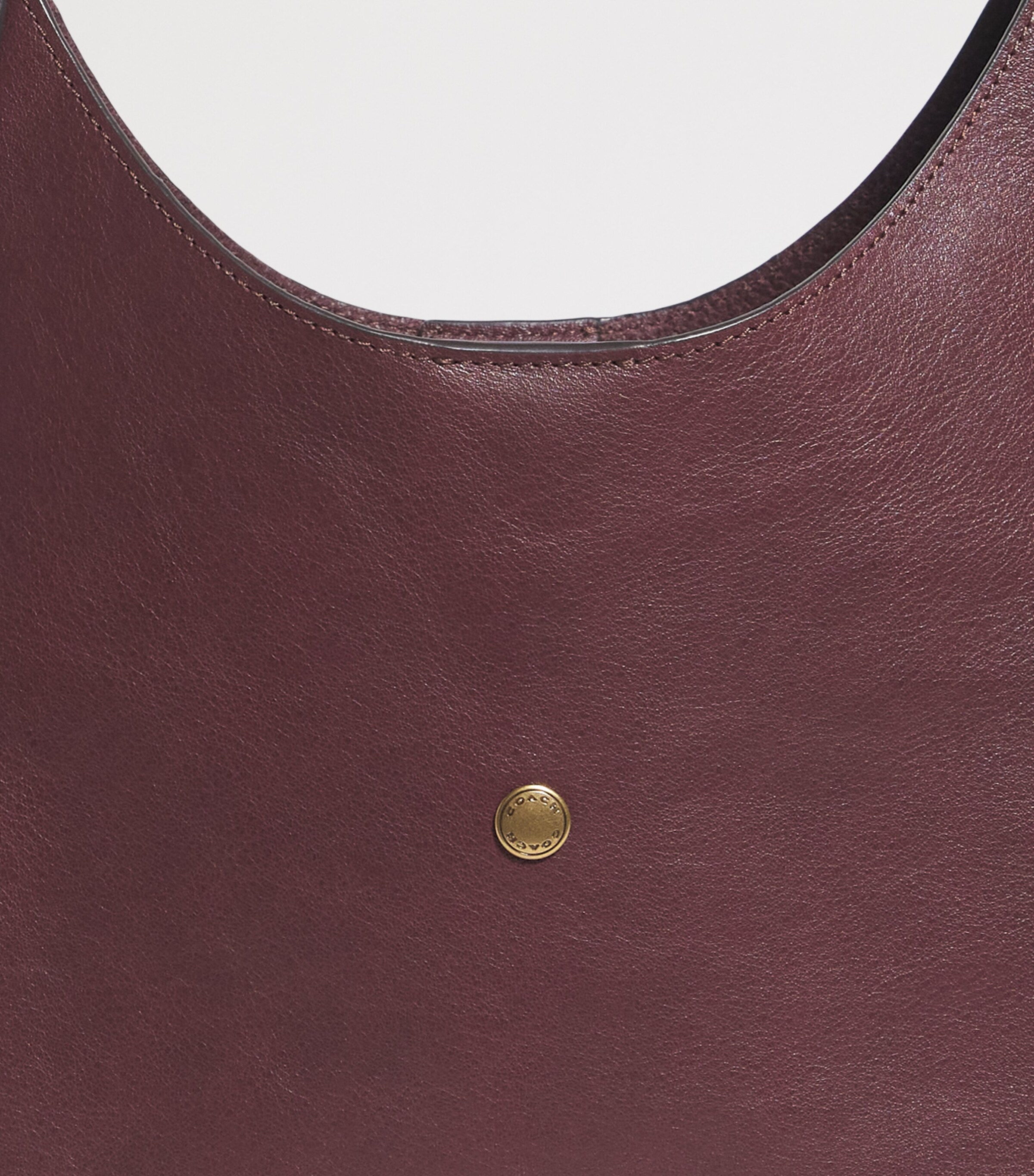 Coach Burgundy Leather Brooklyn 28 Shoulder Bag | Harrods BR