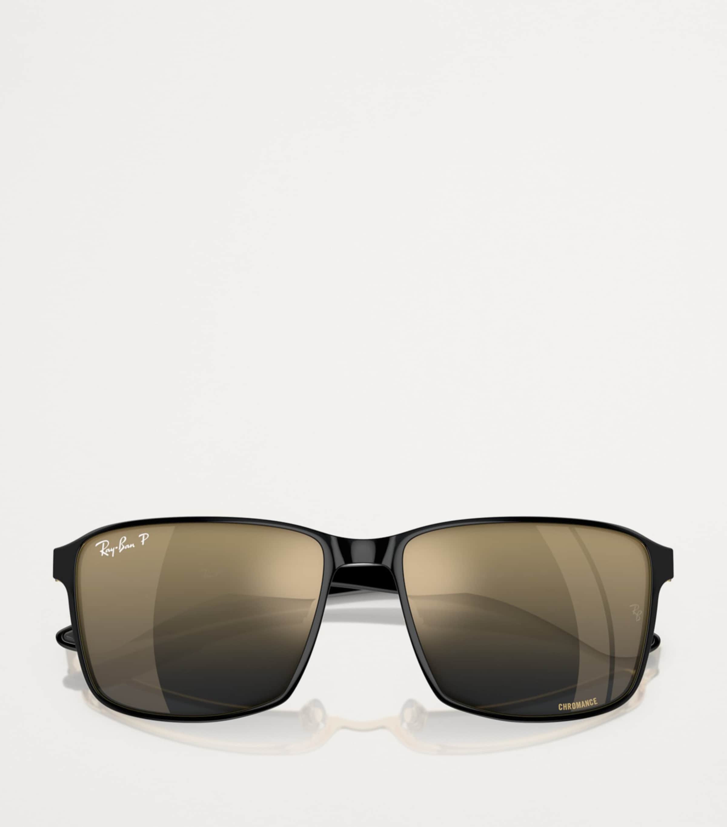 Ray-Ban Metal RB3721CH Chromance Sunglasses | Harrods UK