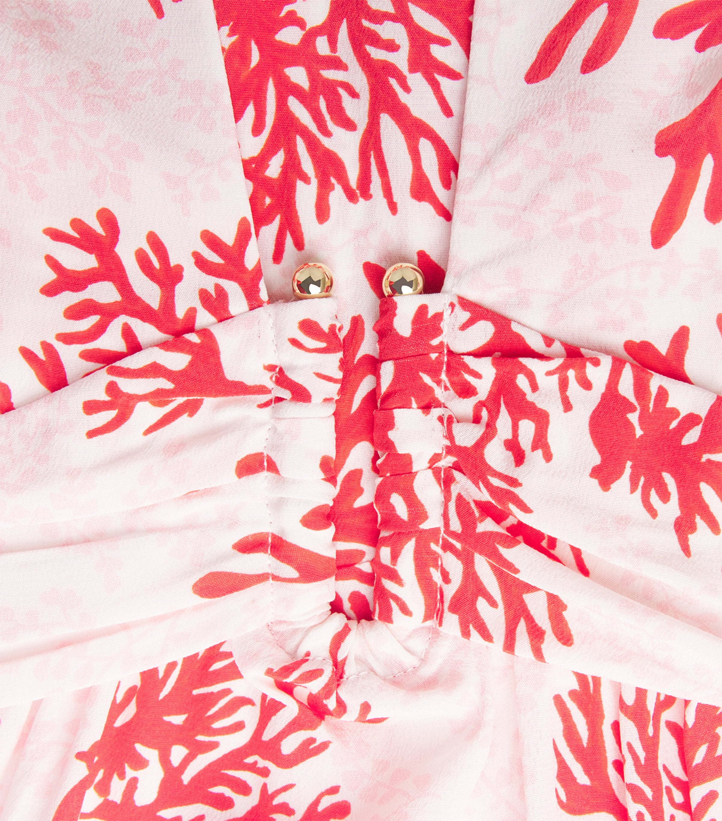 Heidi Klein Red Silk Scala U-Bar Maxi Dress | Harrods TT