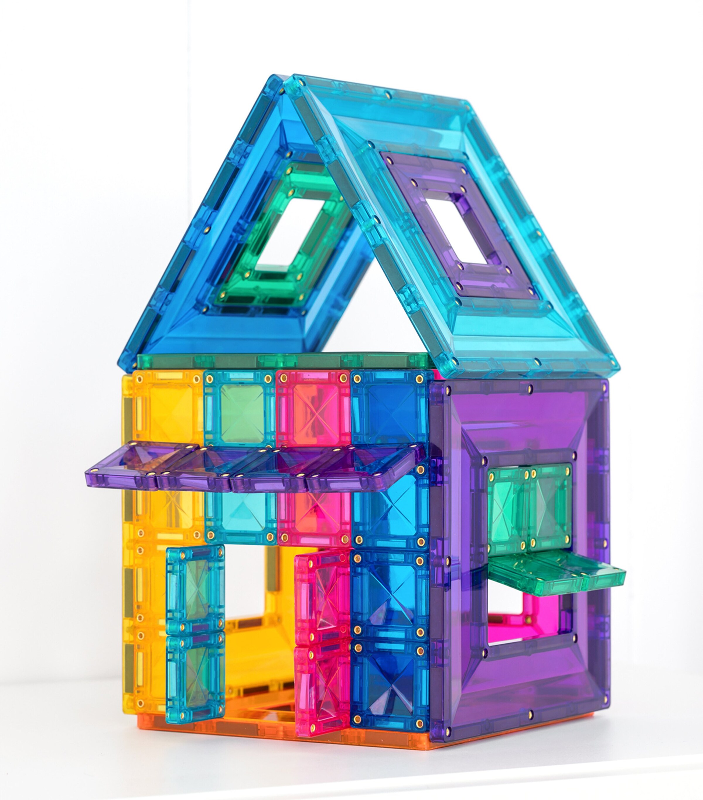 Connetix Tiles Bright Portal Pack (48 Pieces) | Harrods CN