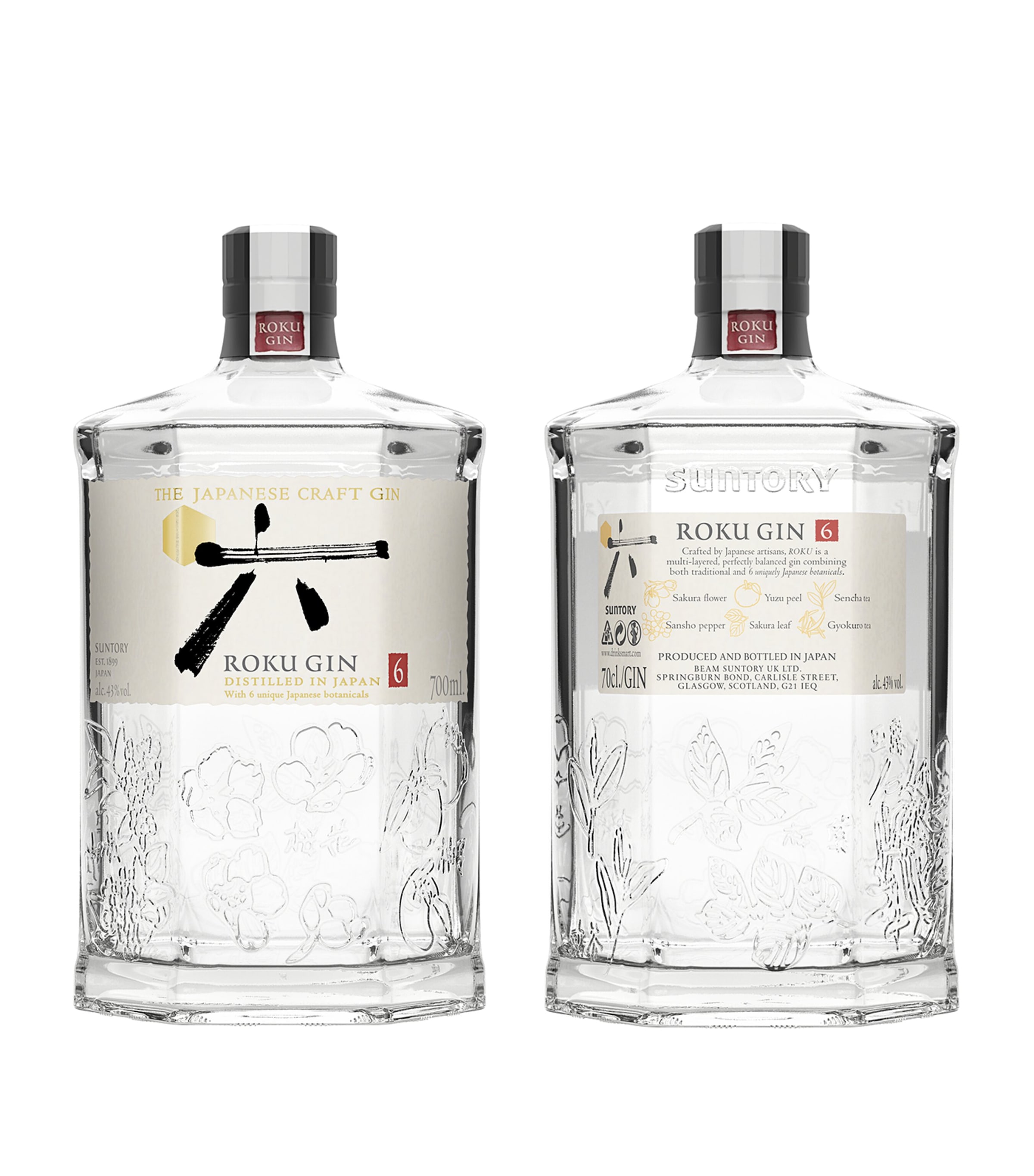 Suntory Roku Gin (70cl) | Harrods UK