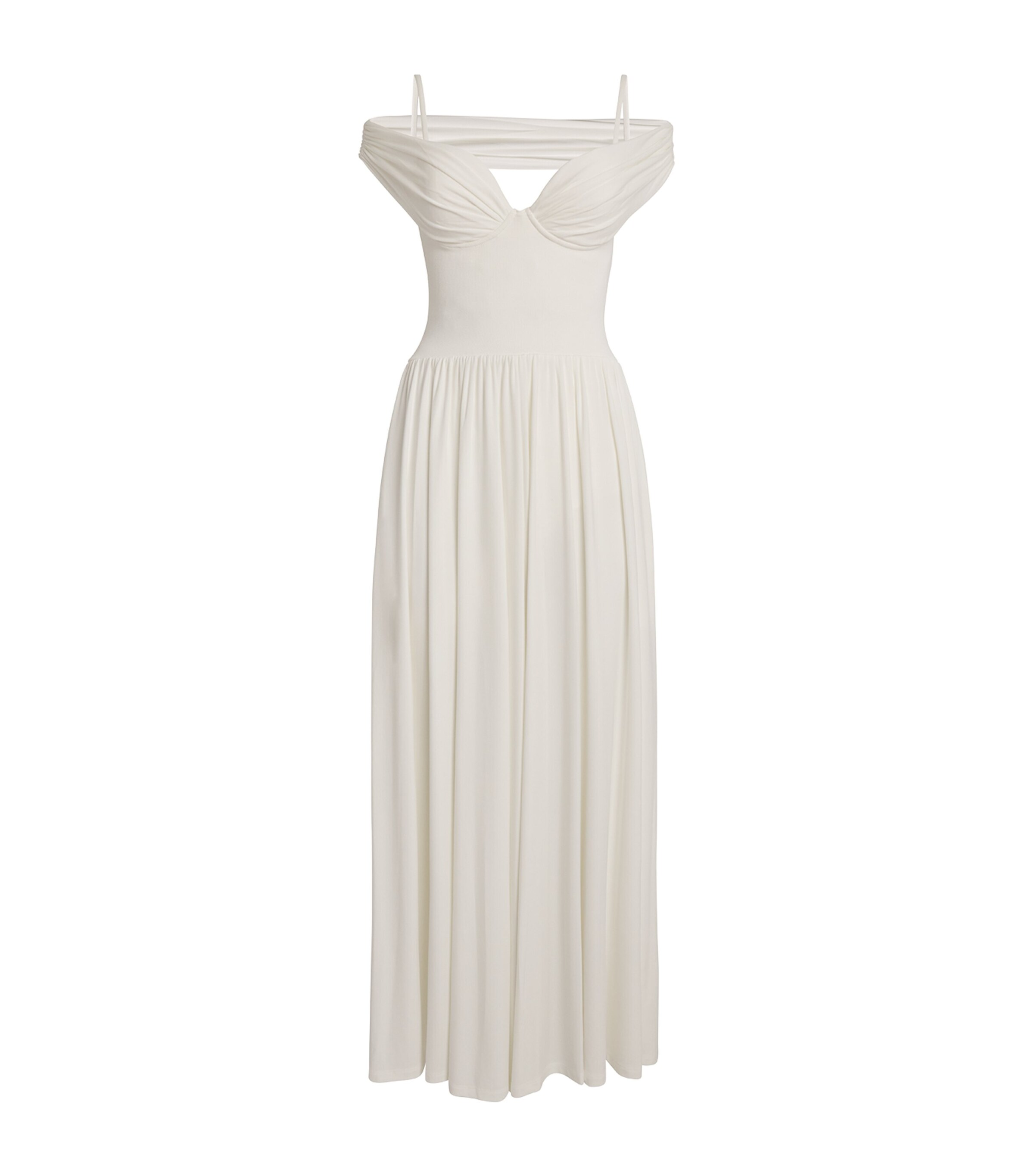 Simkhai Off-The-Shoulder Amarantha Maxi Dress | Harrods UK