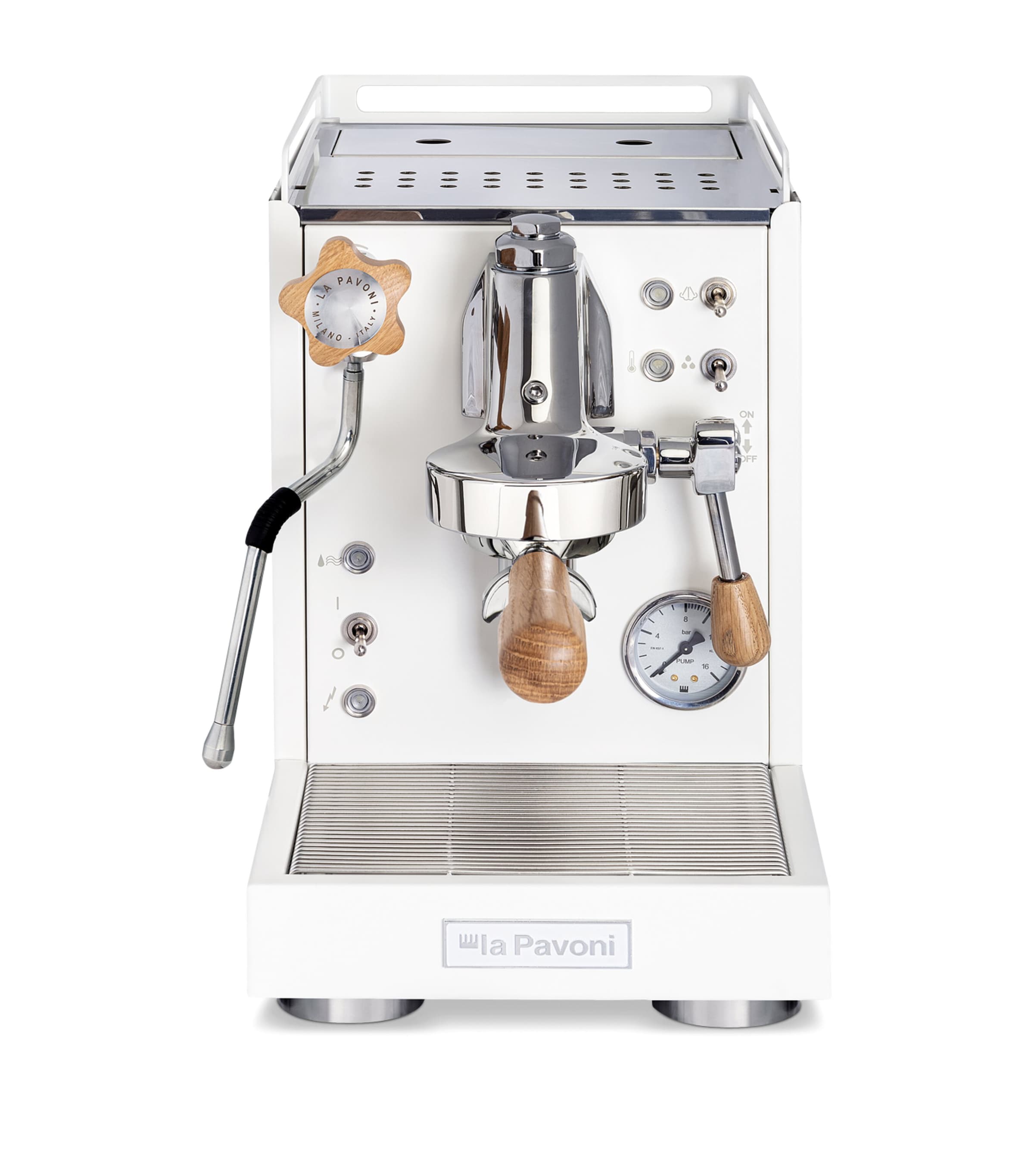 La Pavoni Mini Cellini Semi-Pofessional Domestic Coffee Machine ...