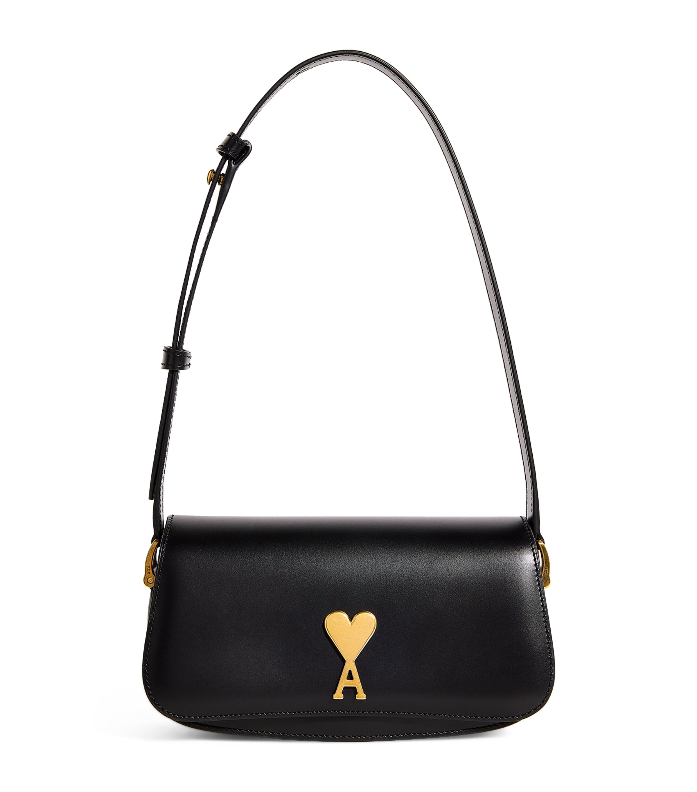 AMI Paris Leather Baguette Paris Paris Bag | Harrods HK