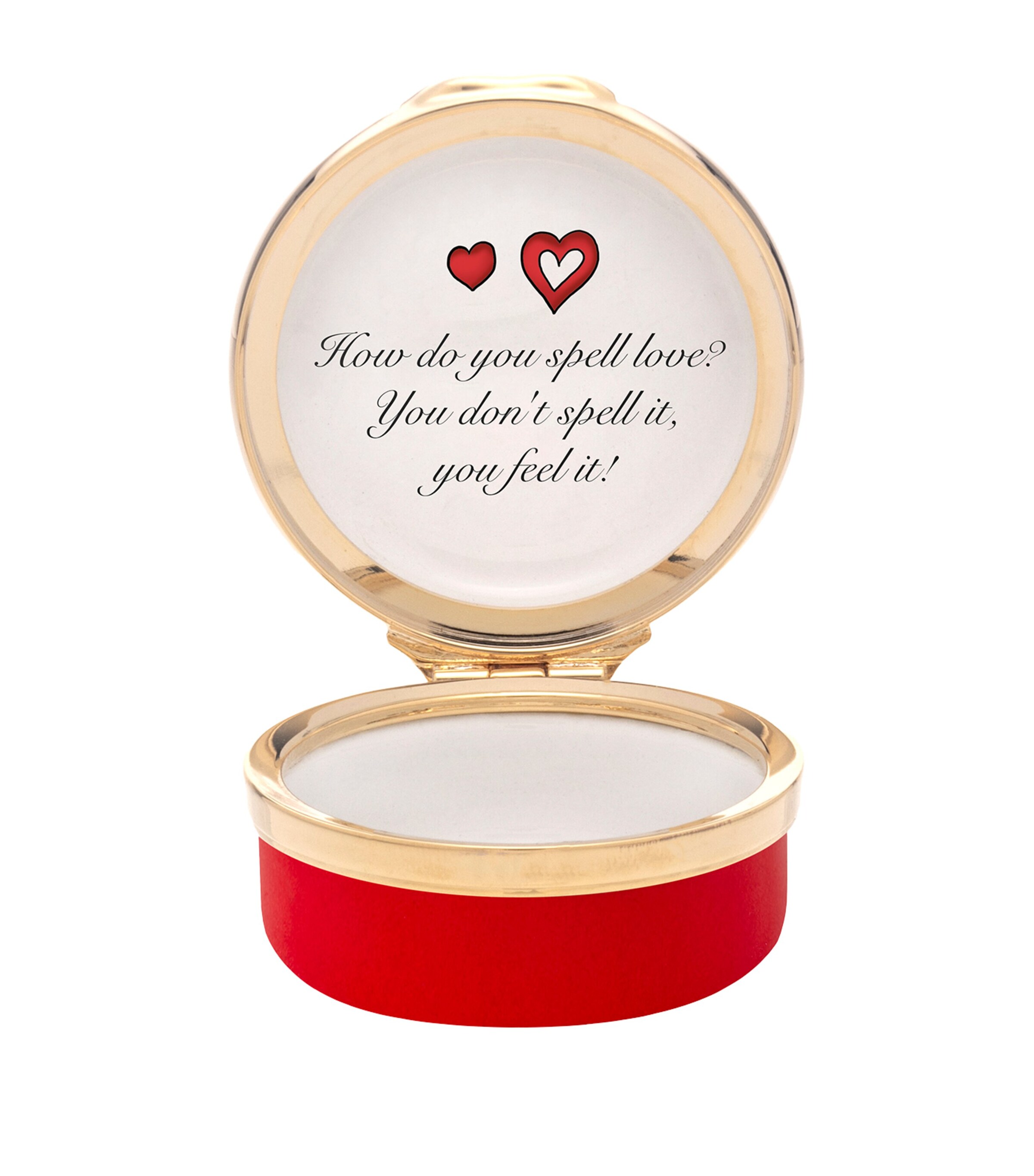 Halcyon Days Enamel How Do You Spell Love Box | Harrods CN