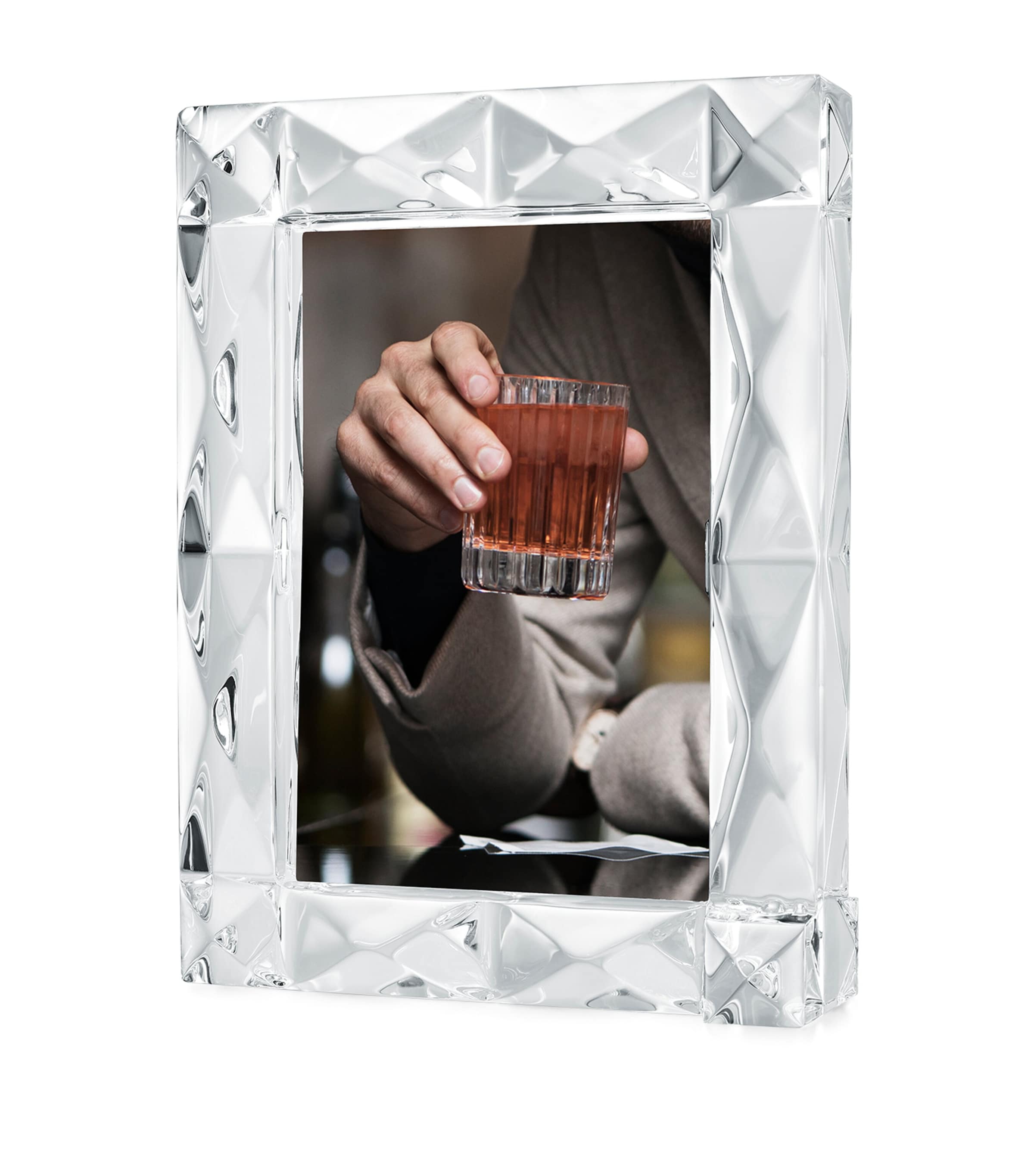 Baccarat Crystal Louxor Photo Frame (4" x 6") | Harrods SG