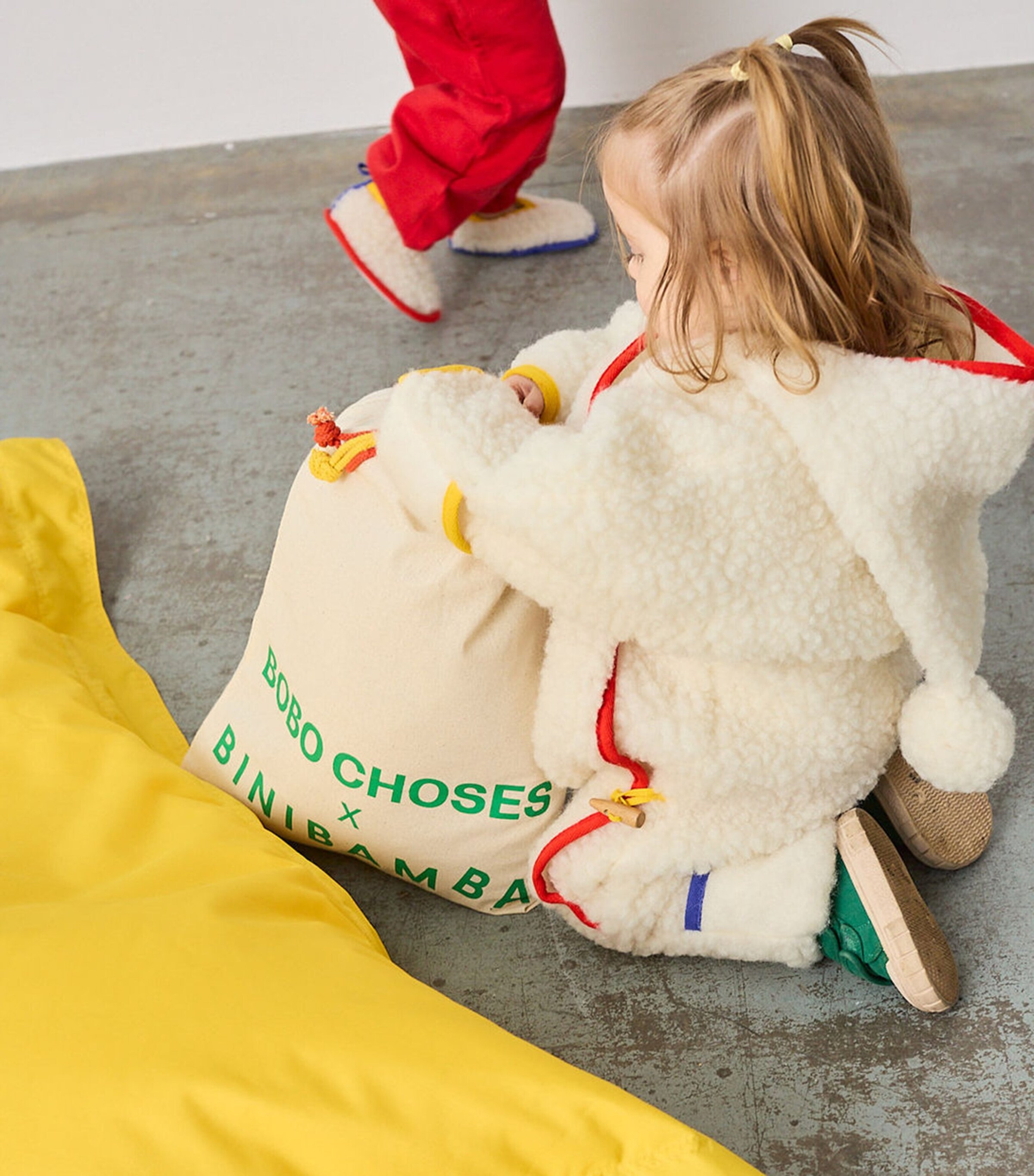 Binibamba Ivory x Bobo Choses Merino Wool Snugglesuit (Newborn-36 Months) | Harrods UK