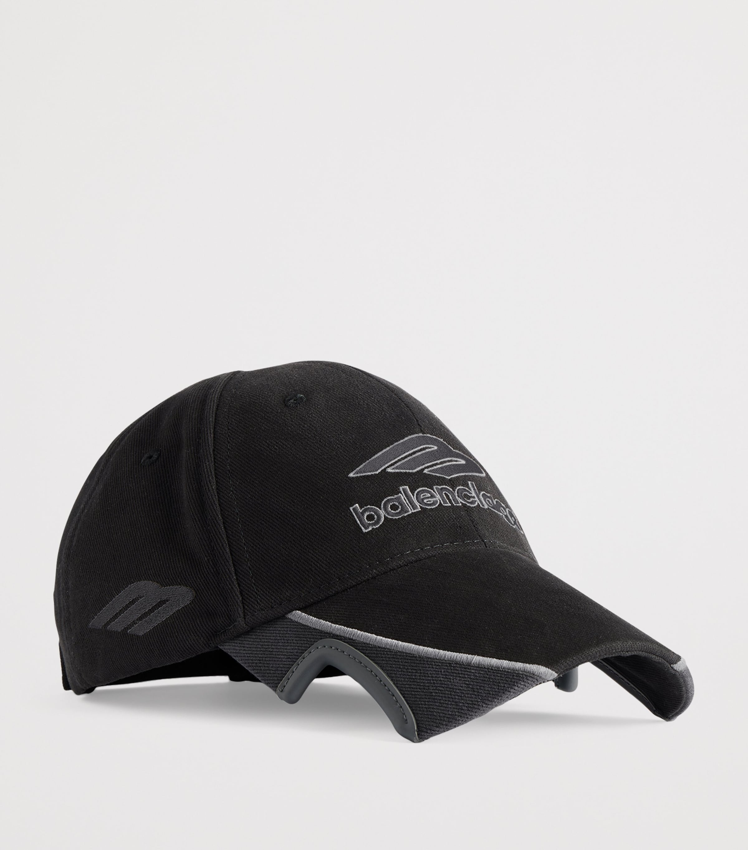Balenciaga Black Logo Football Cap | Harrods DE