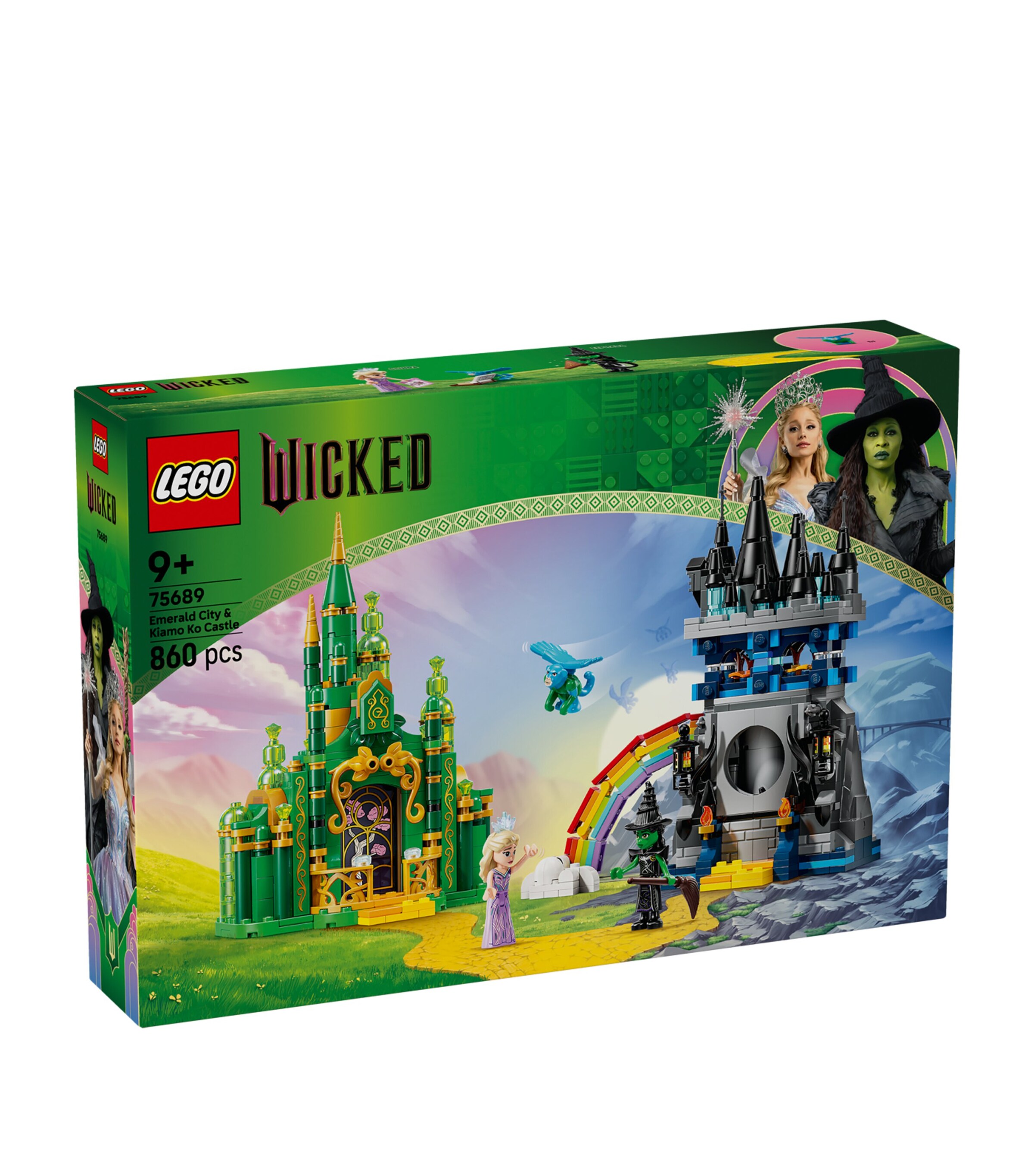 Lego Wicked Emerald City & Kiamo Ko Castle Set 75689 | Harrods DE