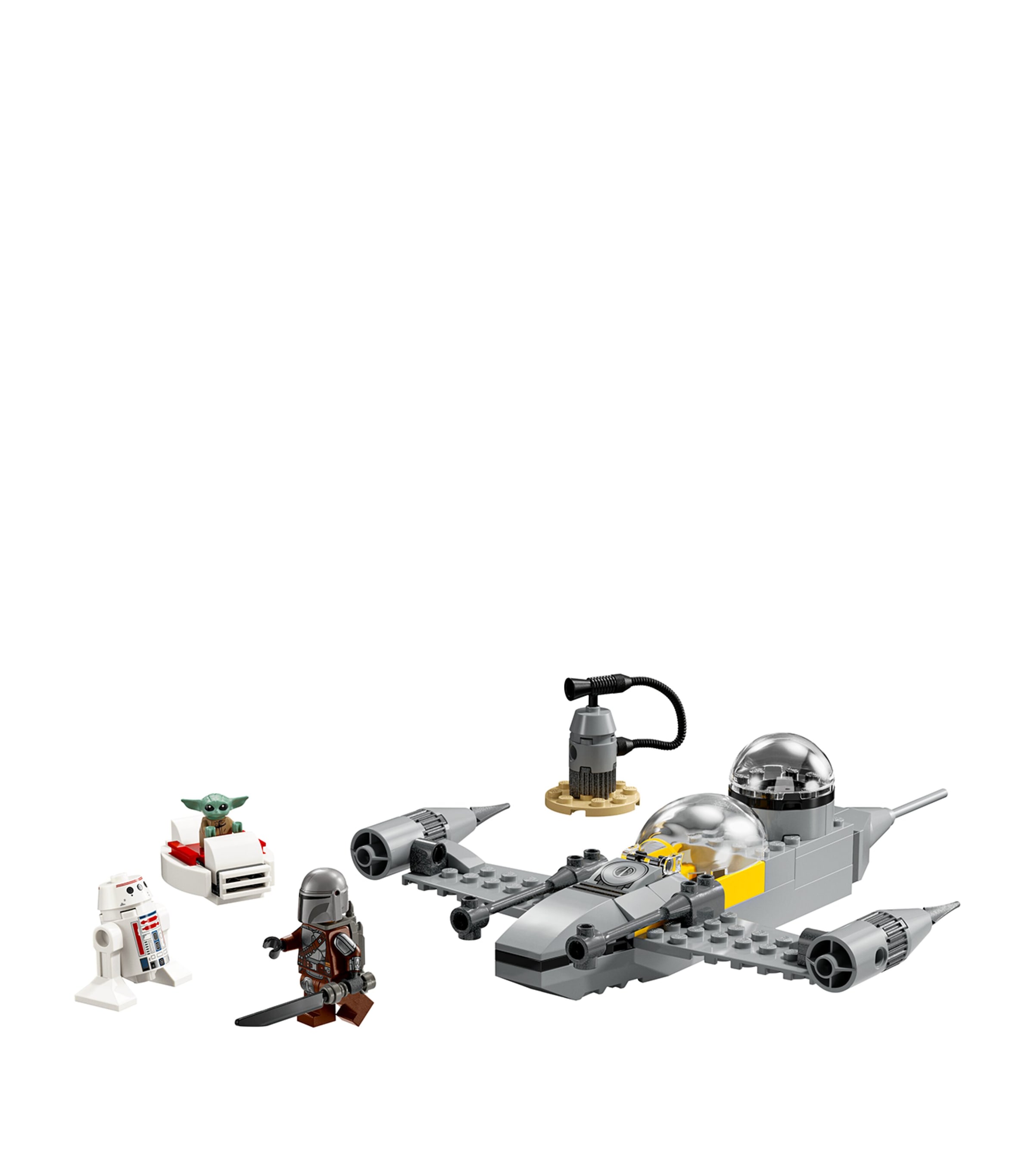 Lego Star Wars Mando and Grogu’s N-1 Starfighter Set 75410 | Harrods UK