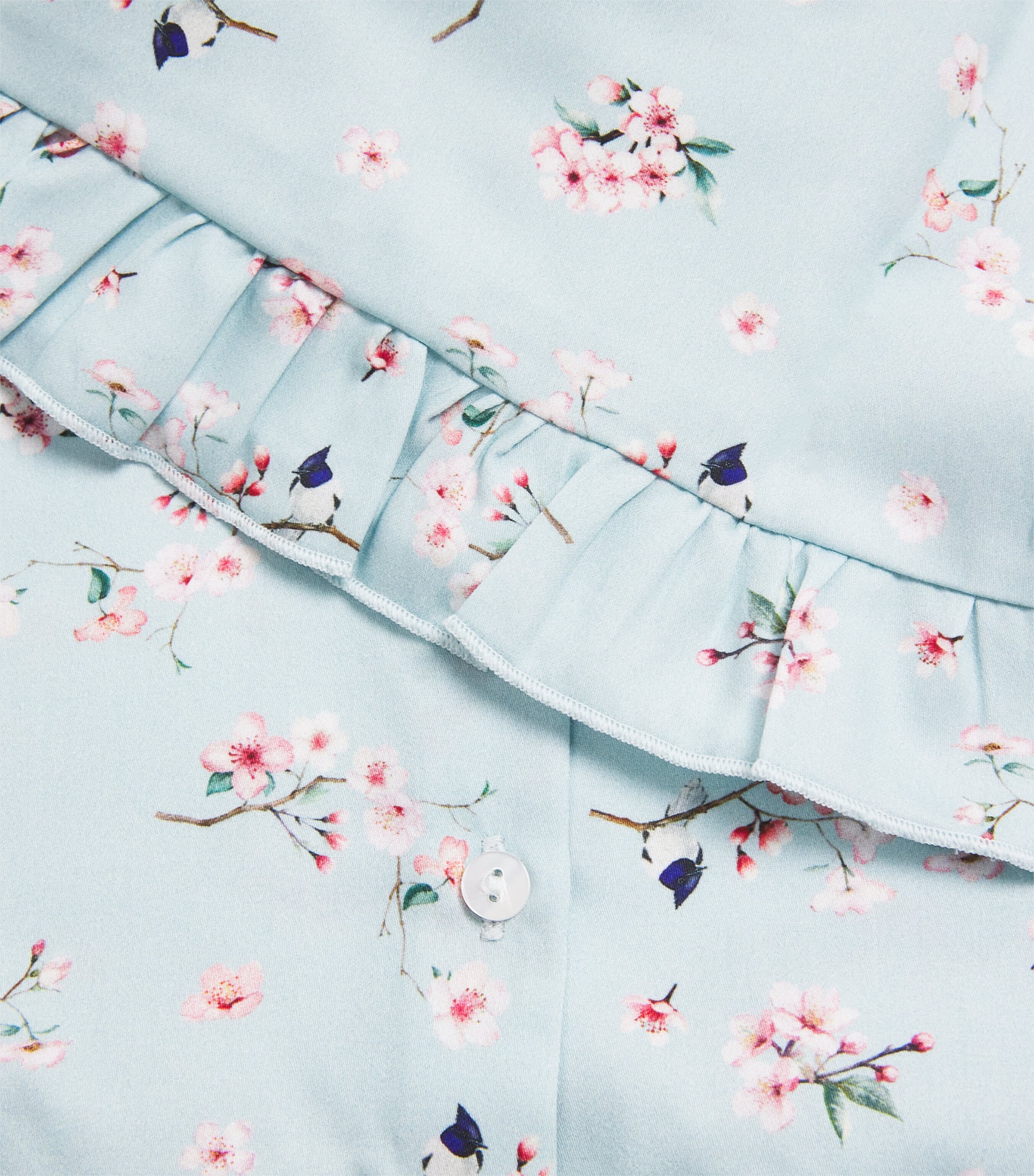 Story Loris Blue Floral Print Pyjama Set (4-14 Years) | Harrods AU