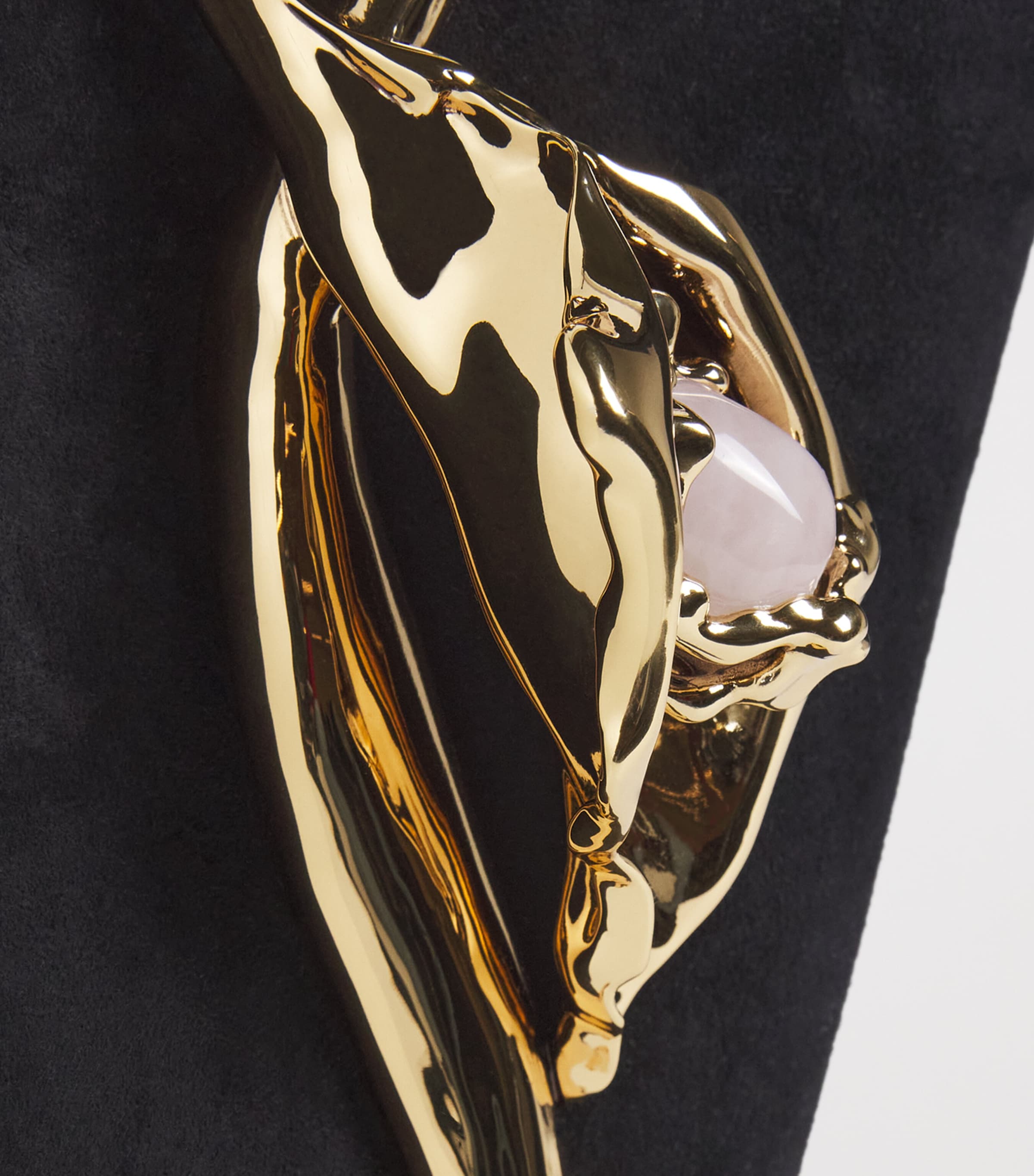 Chloé Black Small Suede Eden Treasures Bucket Bag | Harrods CA