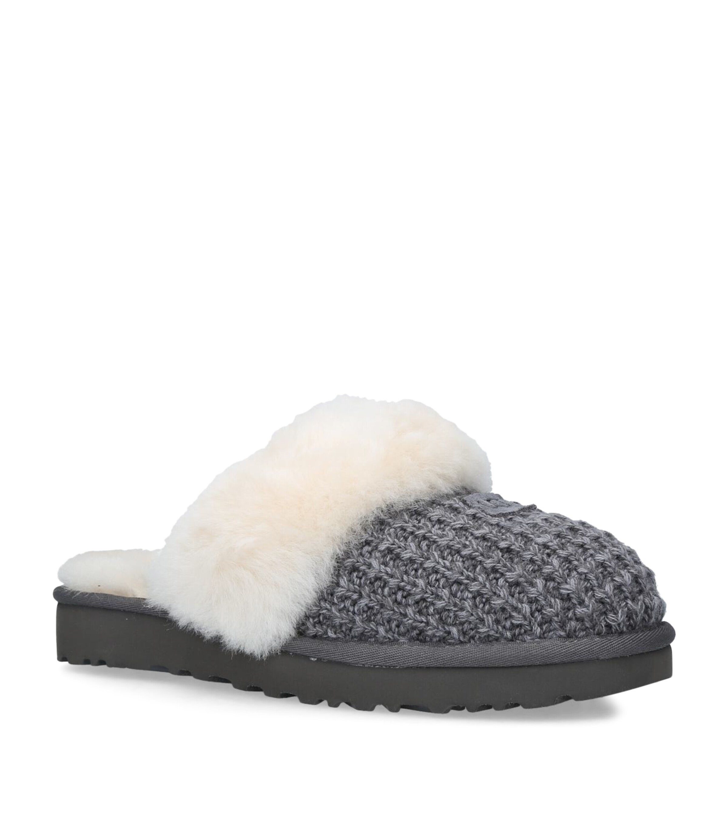 UGG Shearling Cozy Knit Slippers Harrods US