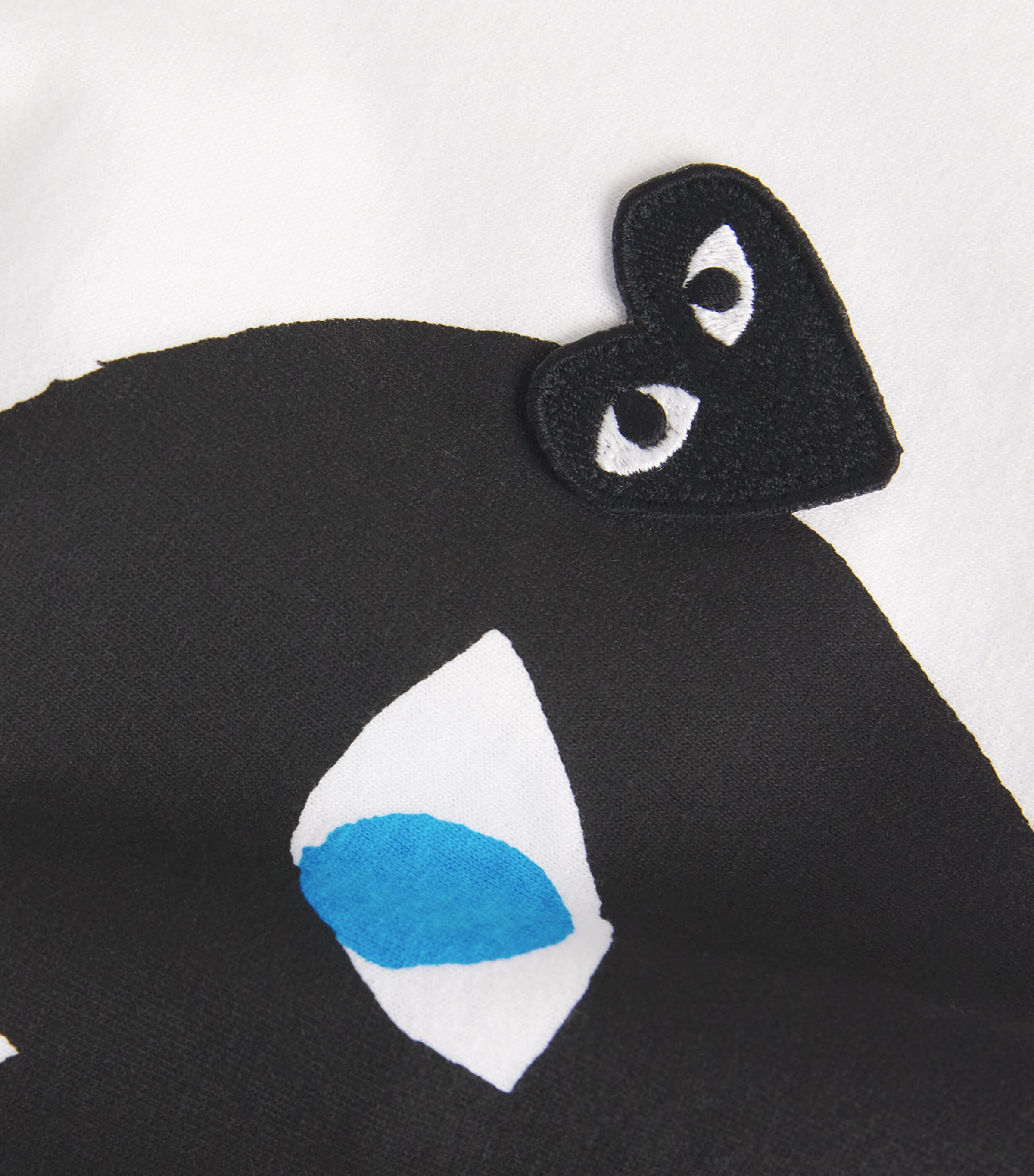Comme Des Garçons Play Black Heart Logo T-Shirt | Harrods US