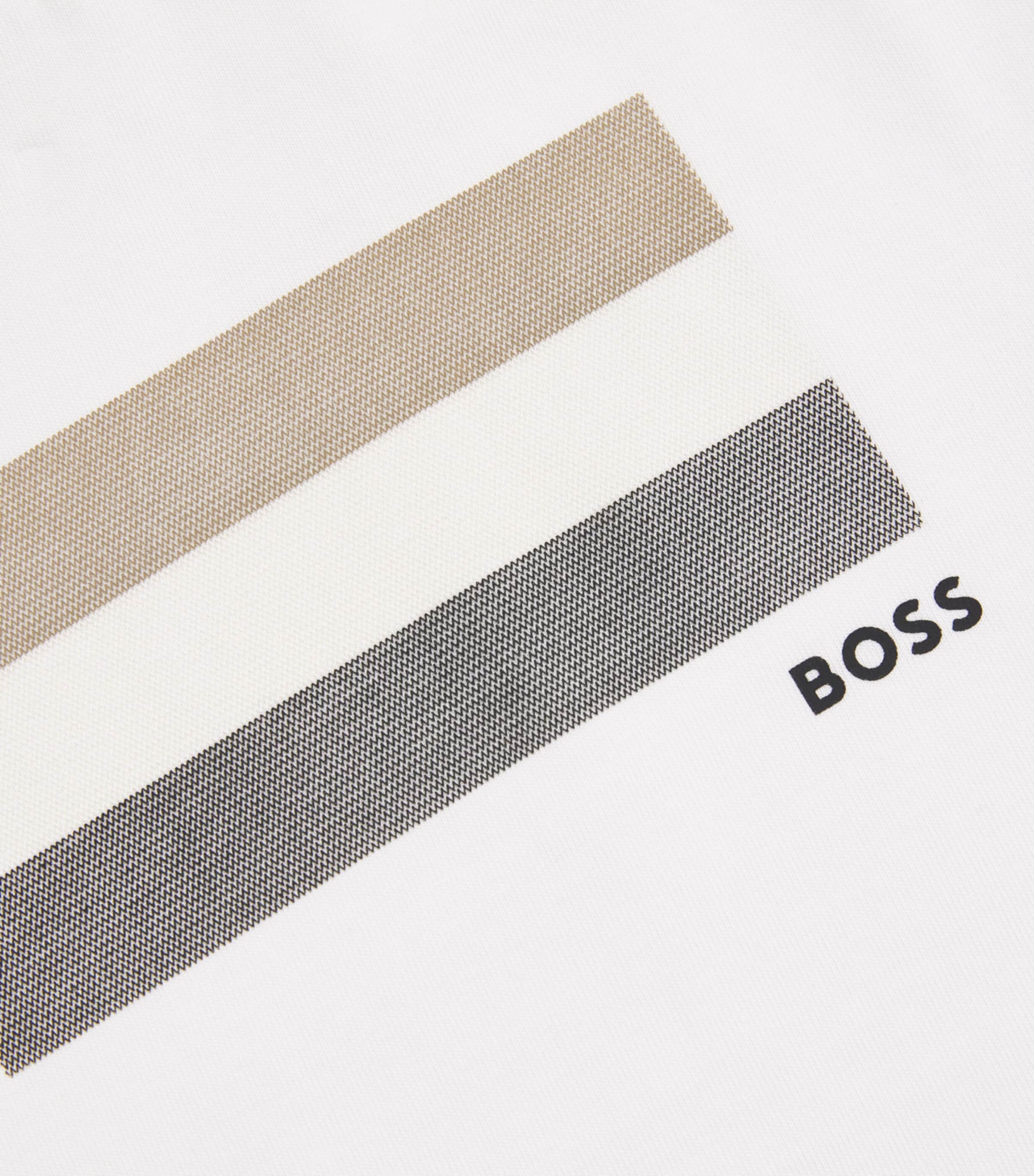 BOSS Kidswear White Cotton Logo T-Shirt (4-16 Years) | Harrods UK