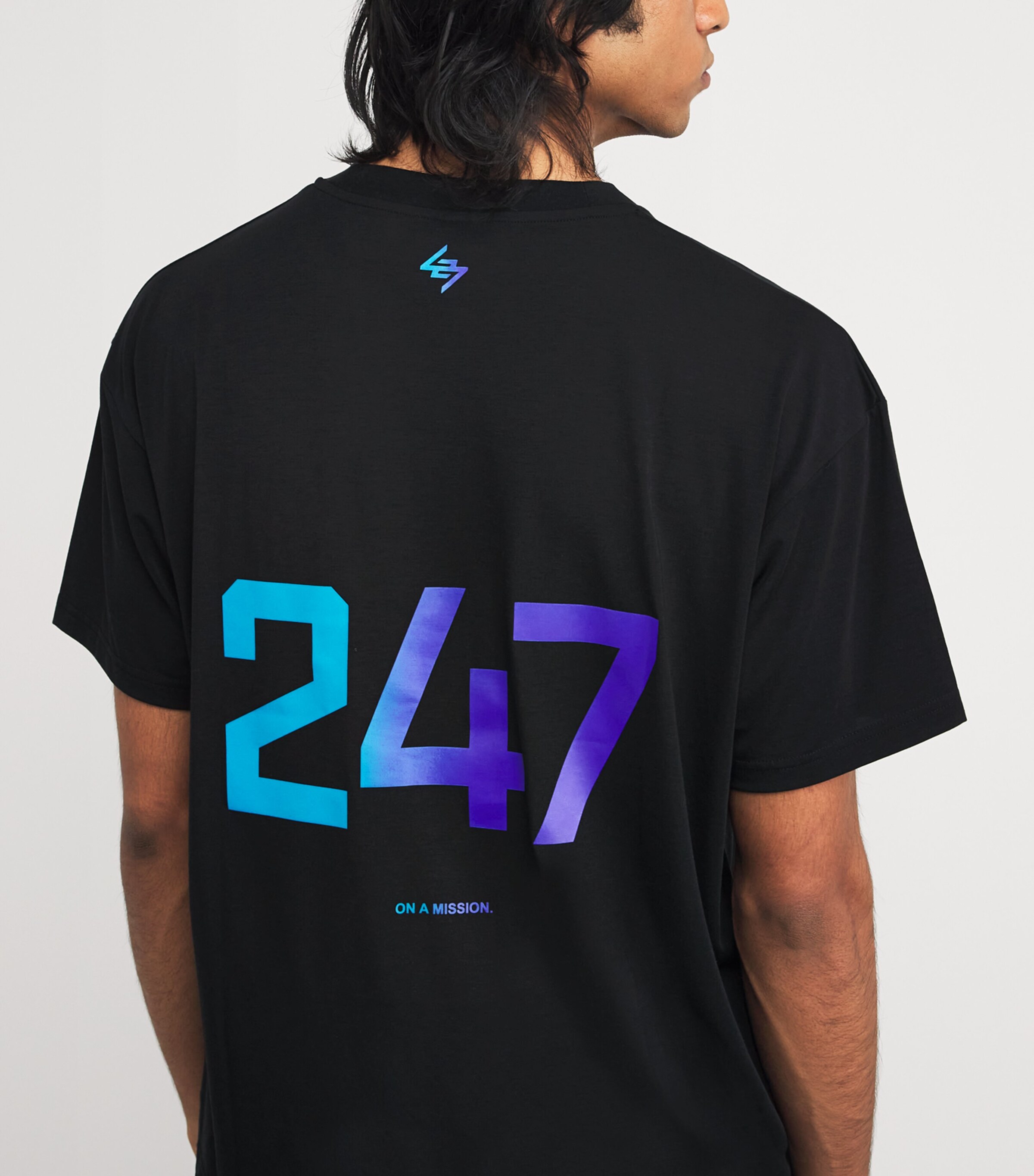 Represent 247 Black 247 Motion Oversized T-Shirt | Harrods AU