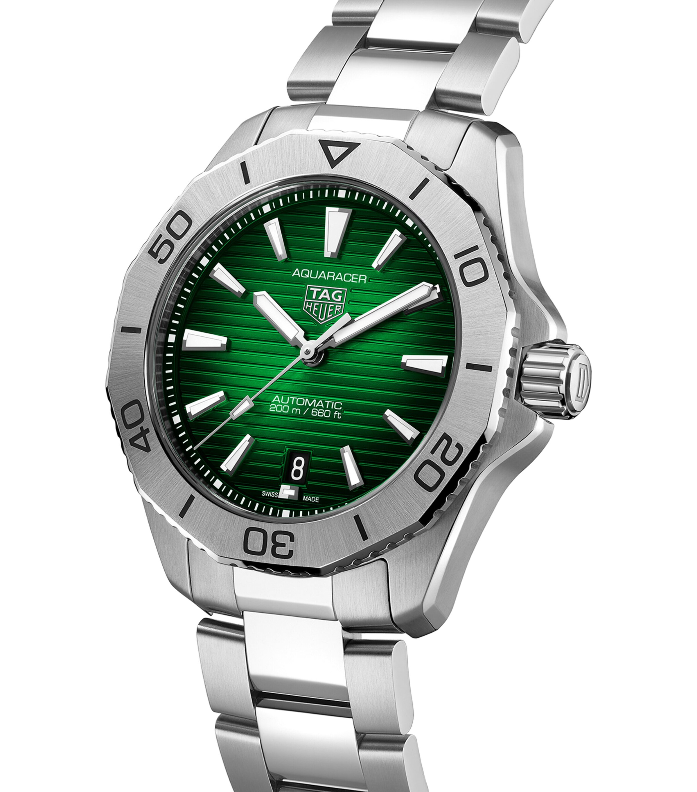 TAG Heuer Stainless Steel Aquaracer Watch 43mm | Harrods UK