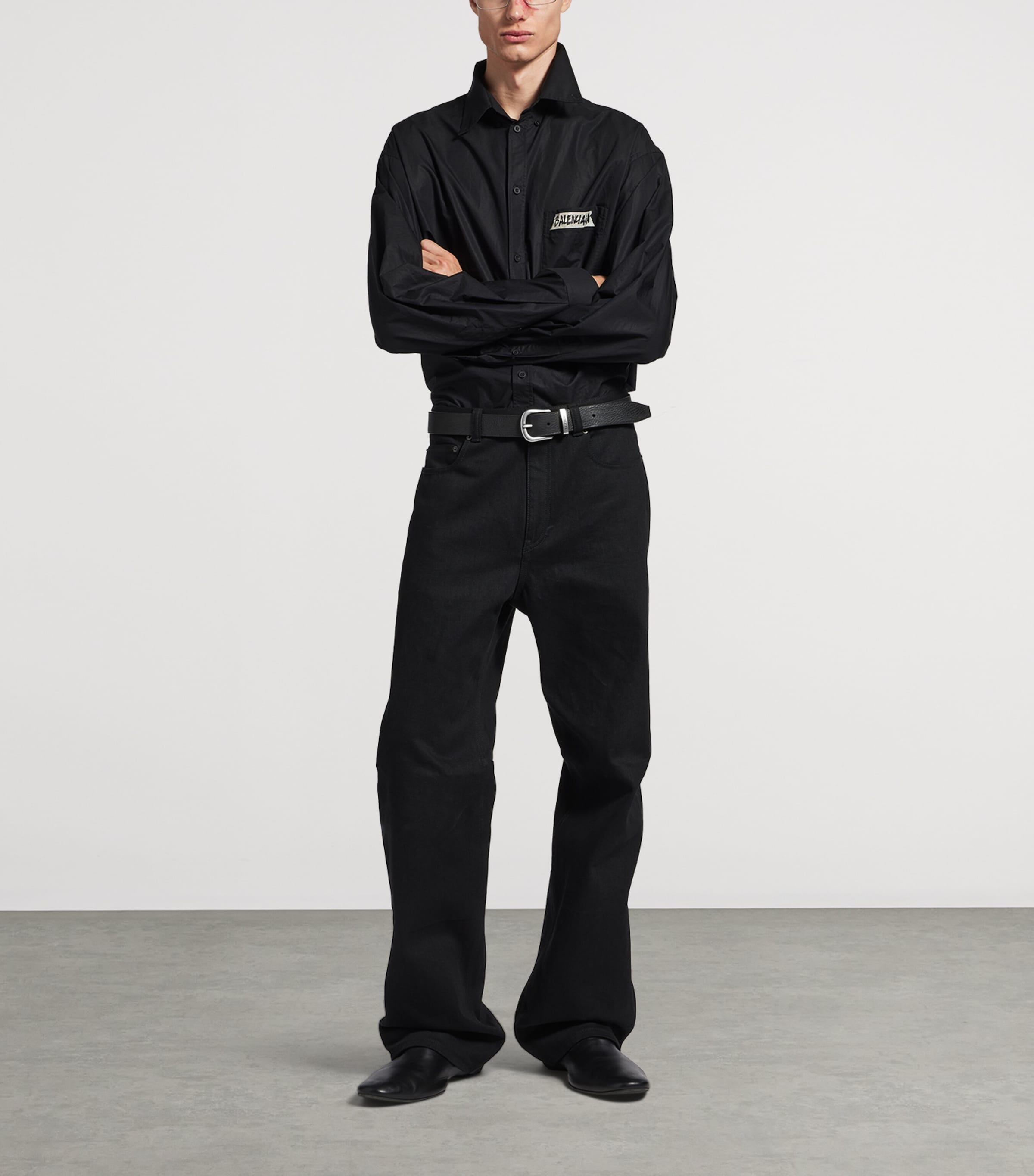 Balenciaga Black Baggy Jeans | Harrods ZA