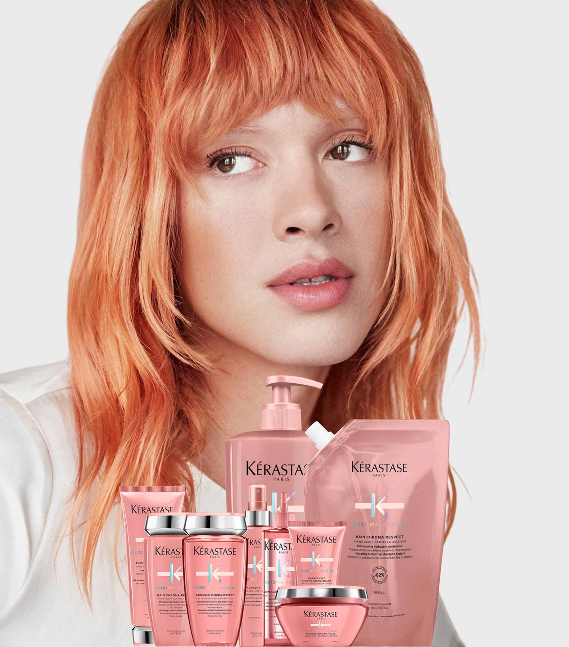 Kerastase Chroma Absolu Bain Chroma Respect Shampoo (500ml) - Refill ...