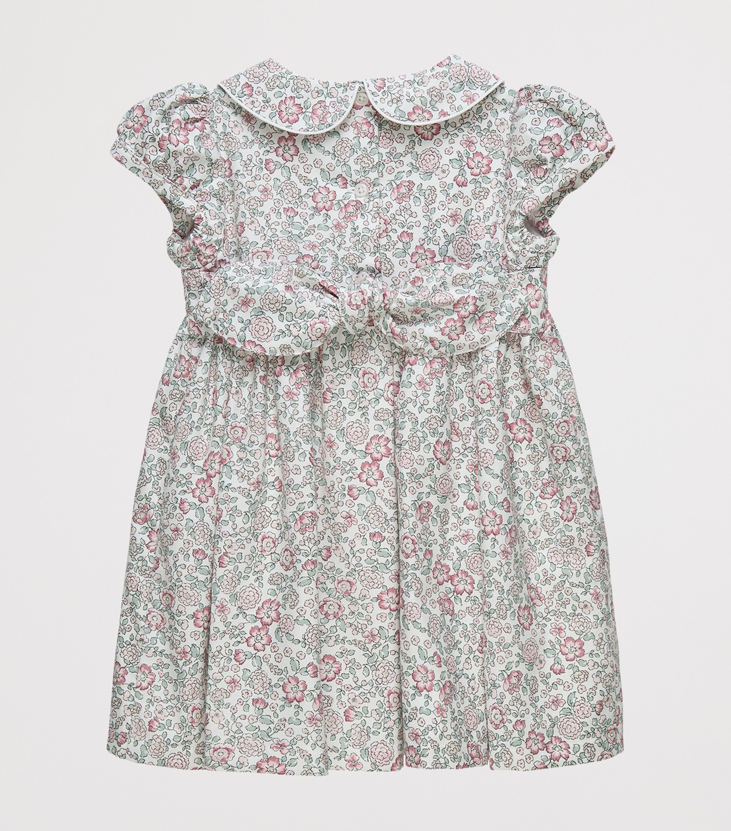 Trotters Pink Cotton Arabella Smocked Dress (6-24 Months) | Harrods AU