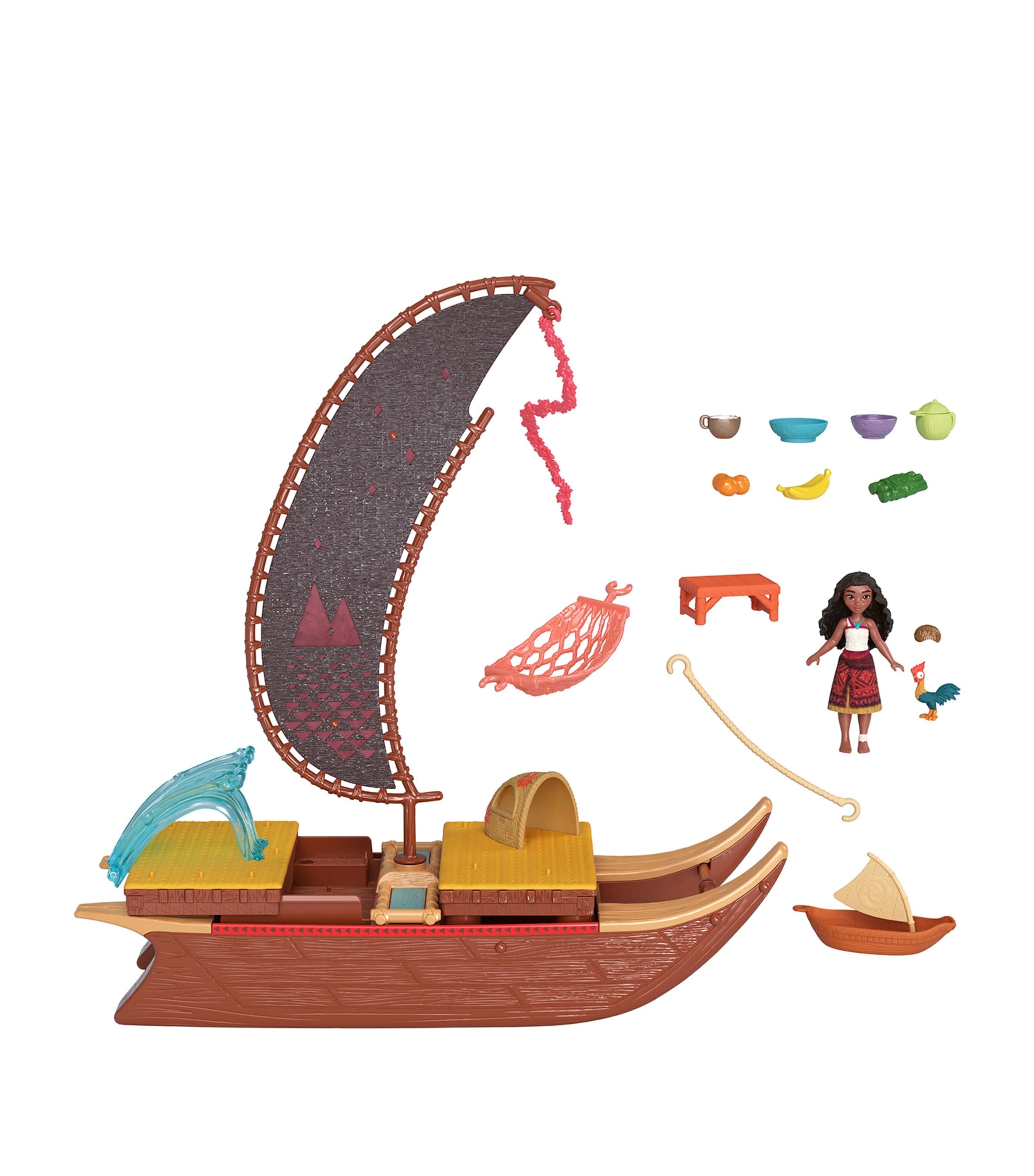 Disney Moana 2 Transforming Boat Set | Harrods UK