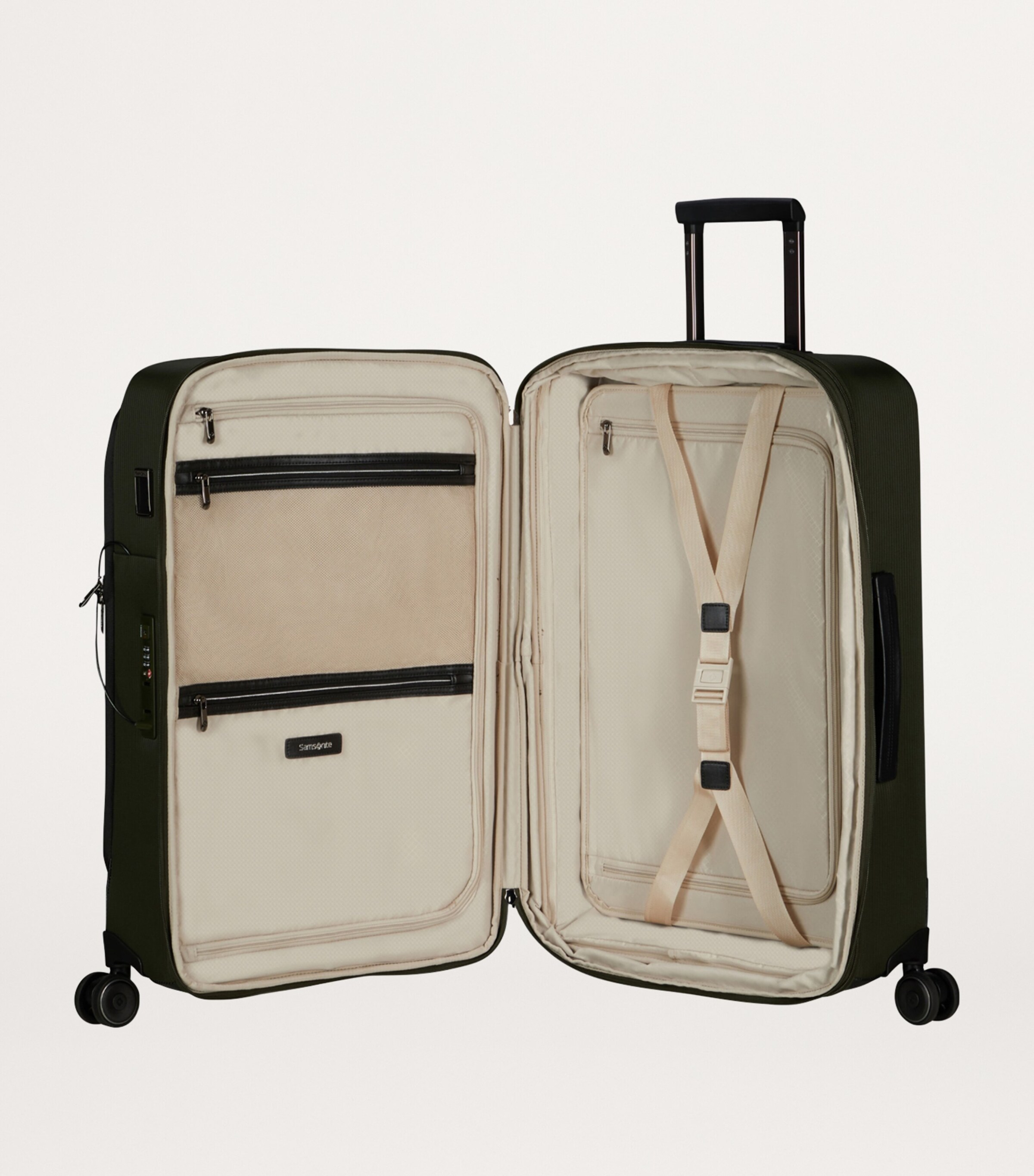 Samsonite Green Splendix Spinner Suitcase (67cm) | Harrods UK