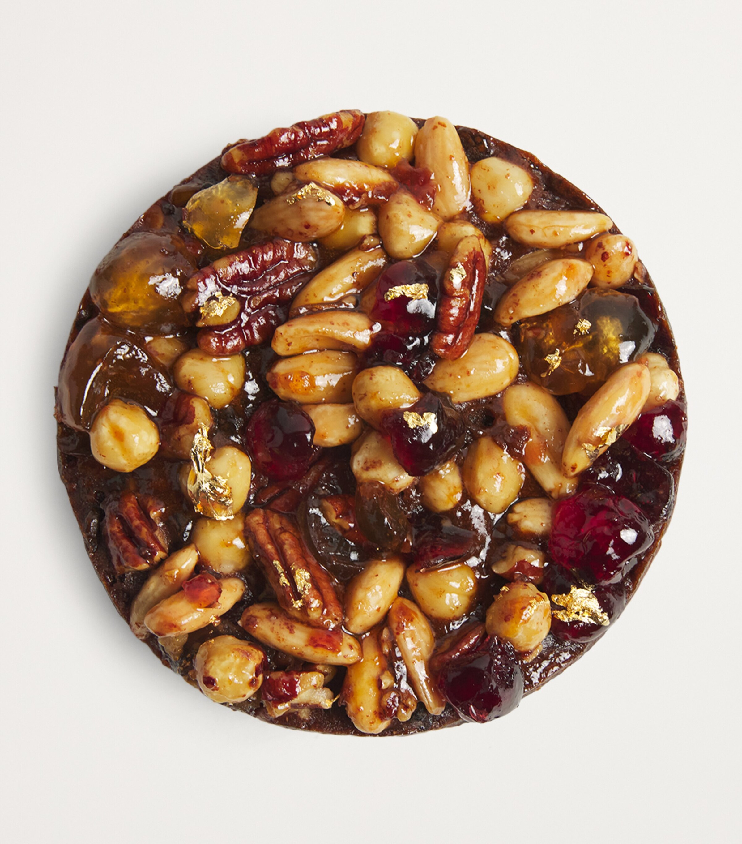 Harrods Fruit & Nut Topped Christmas Cake (550g) | Harrods UK
