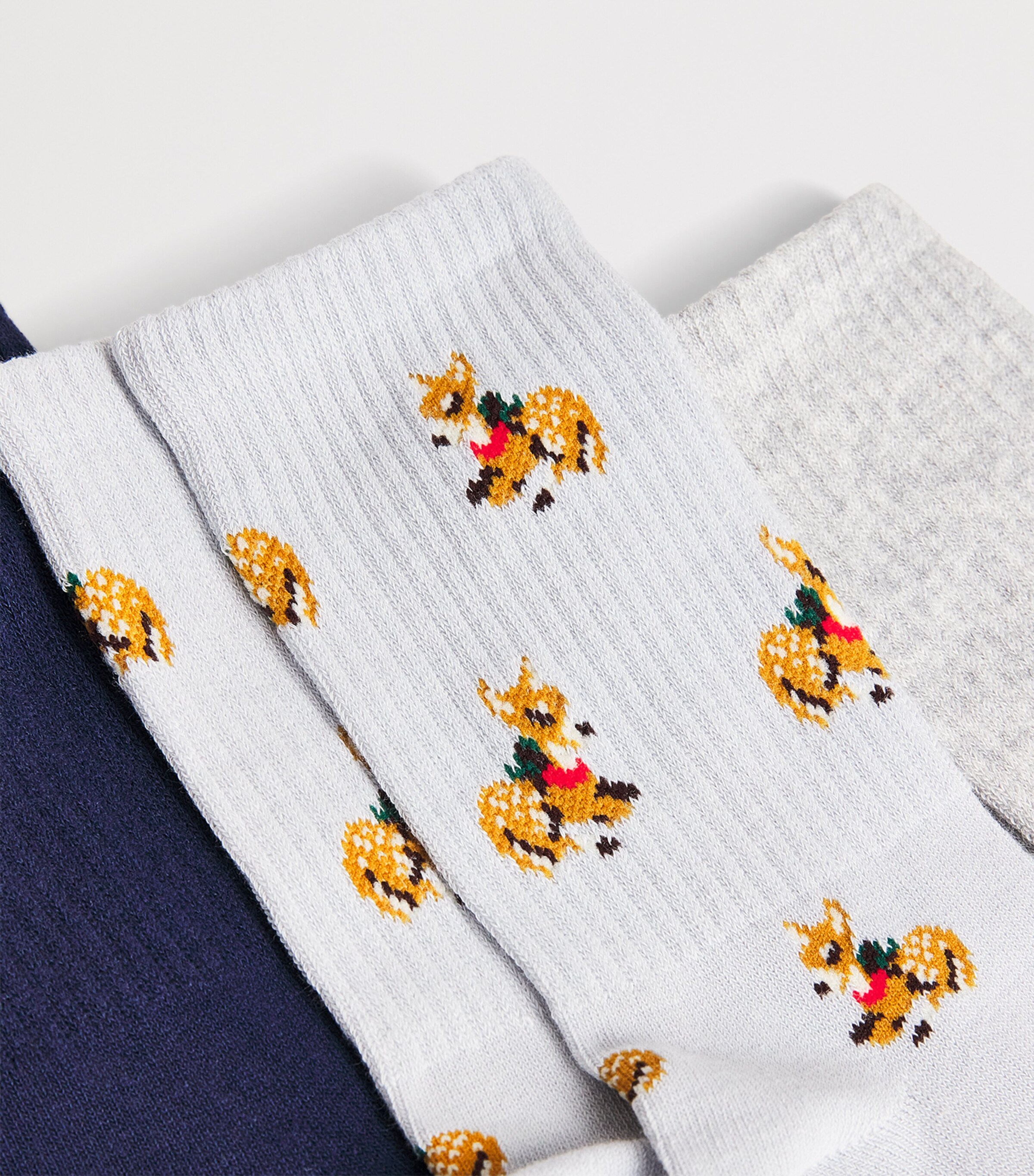 Skims Multi Cotton-Blend Crew Socks (Pack of 2) | Harrods US