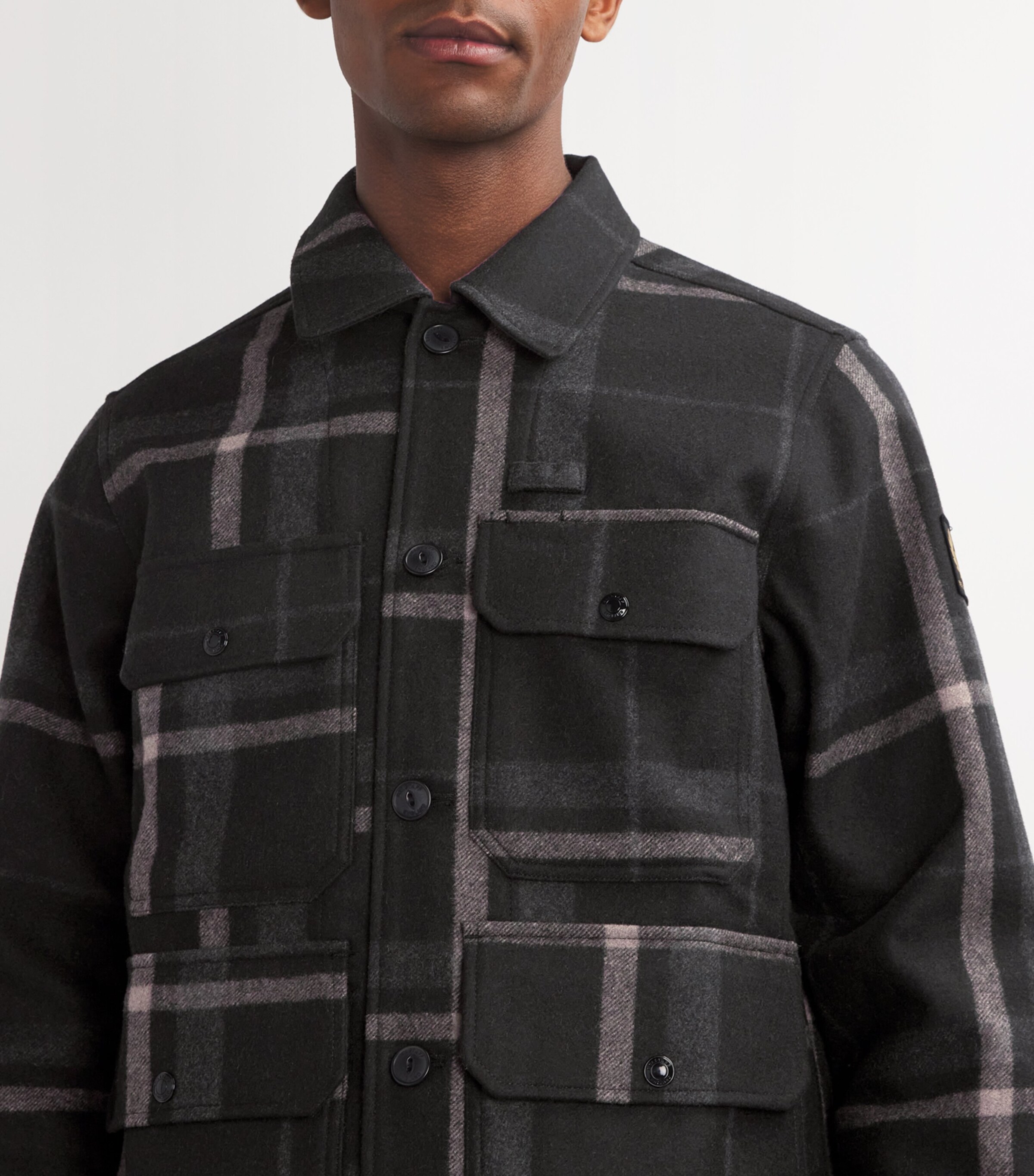 Belstaff Wool-Blend Forge Jacket | Harrods UK