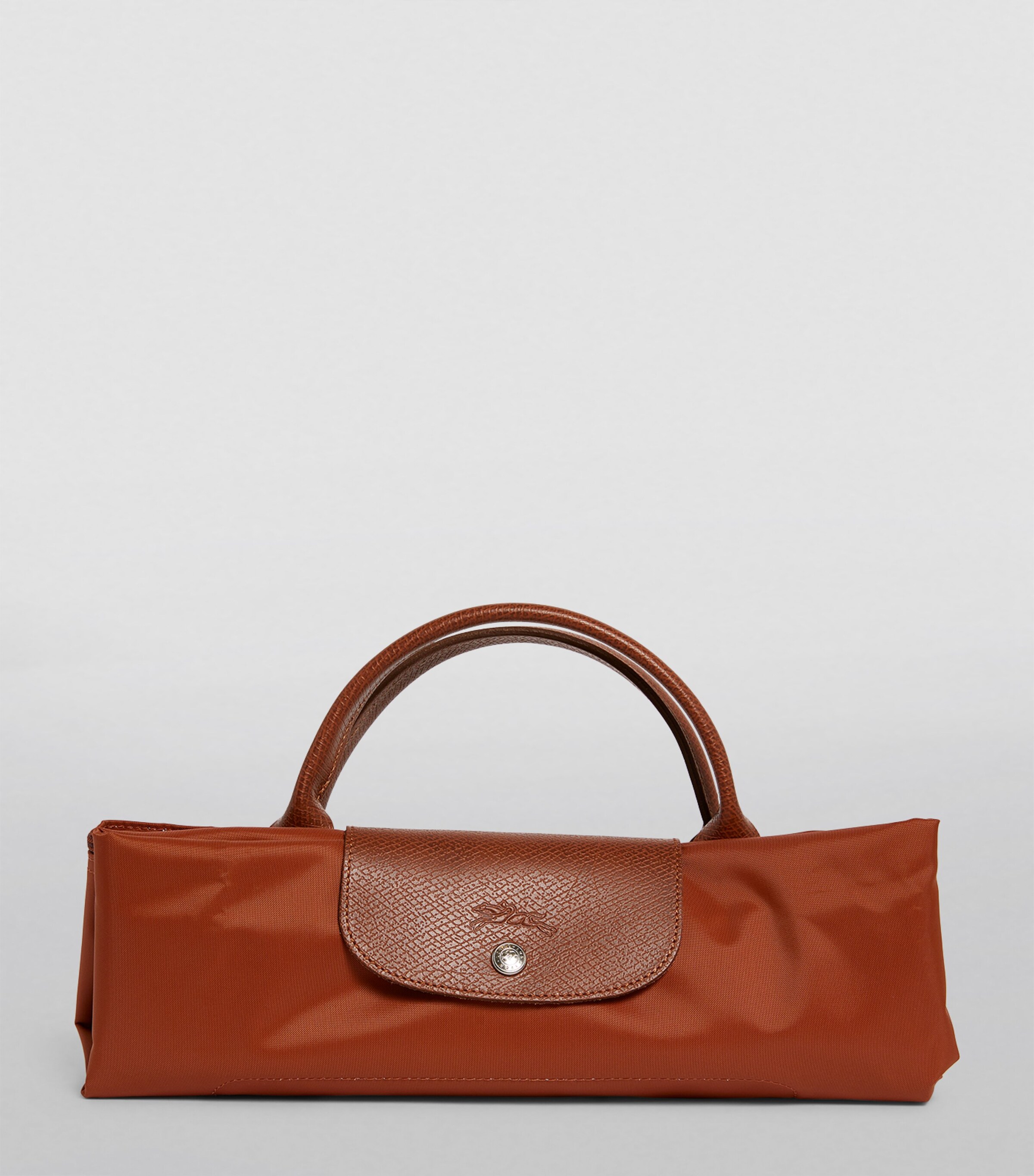 Longchamp Brown Small Le Pliage Green Travel Bag | Harrods UK