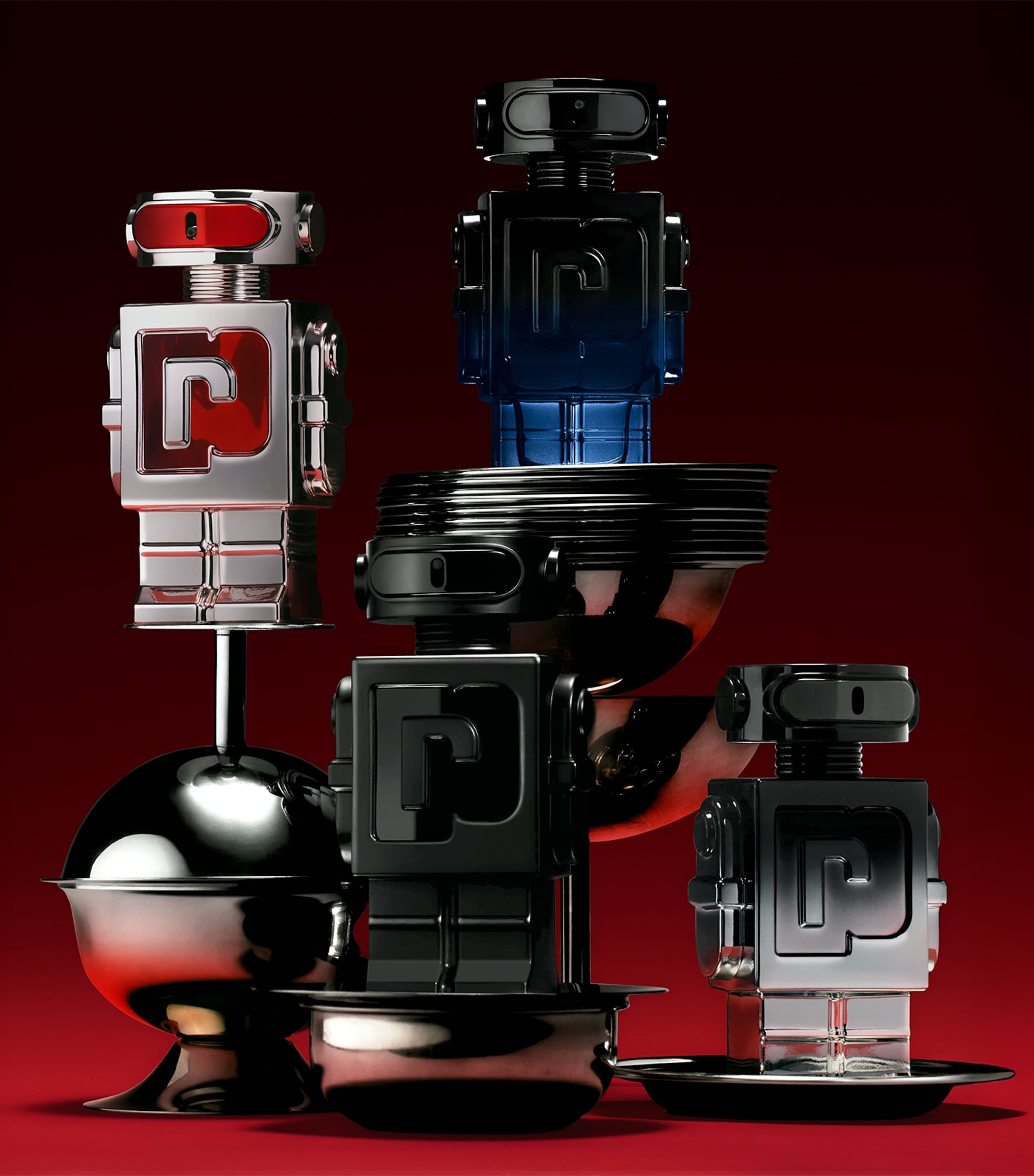 Paco Rabanne Phantom In Red Parfum Elixir (100ml) | Harrods JP