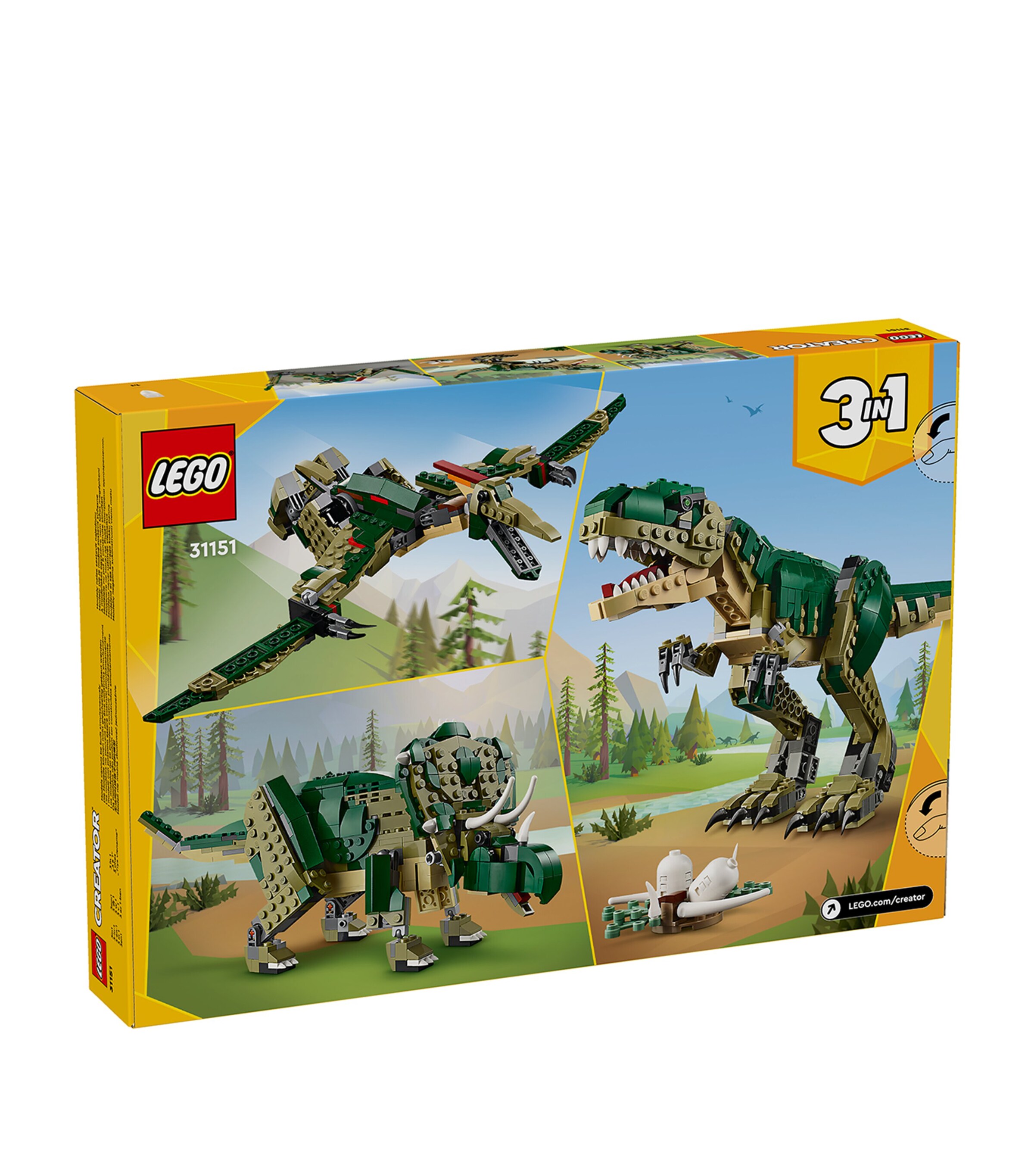Lego 3 in 1 dinosaur store