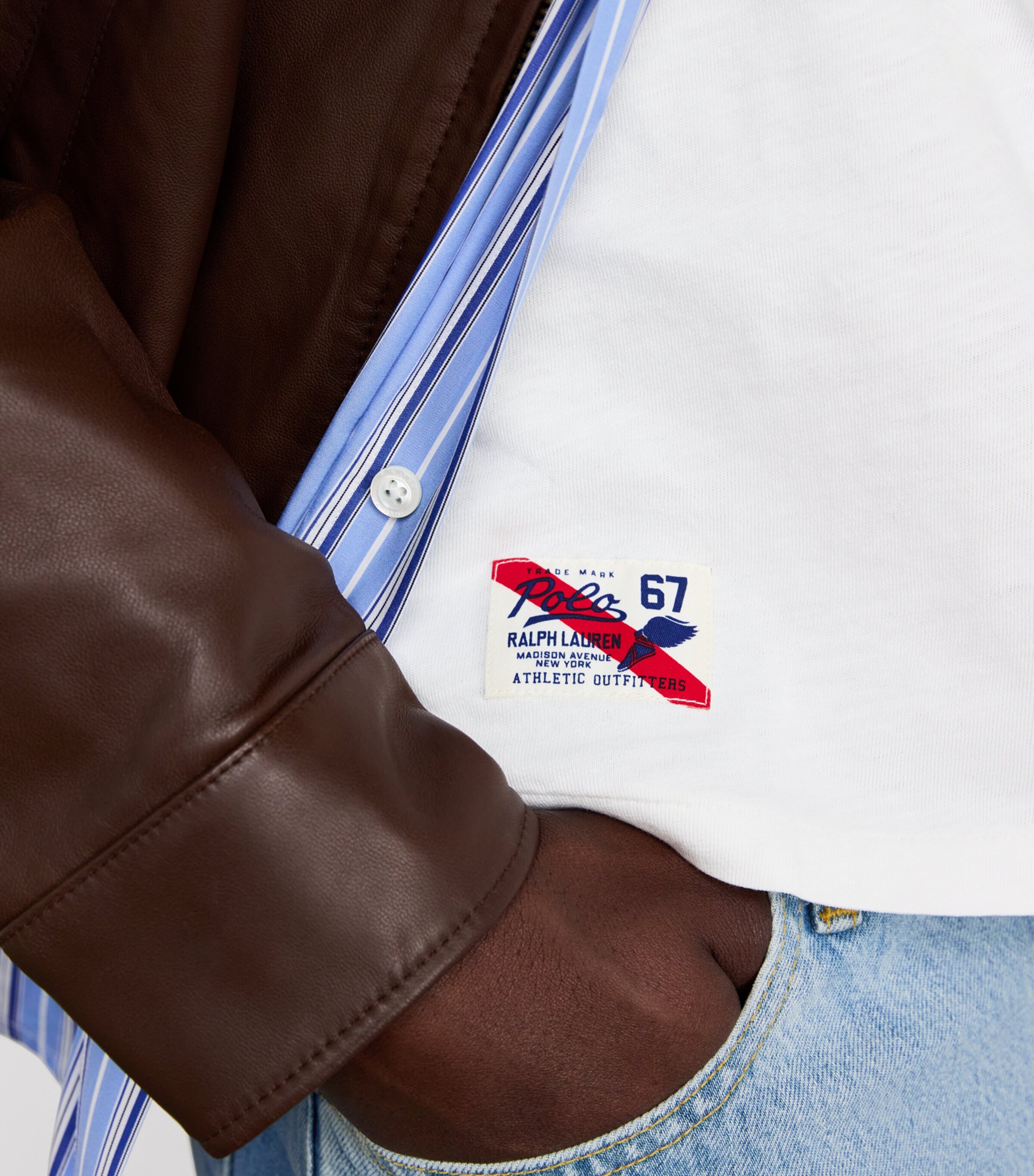 Polo Ralph Lauren White Cotton Crest Print T-Shirt | Harrods US