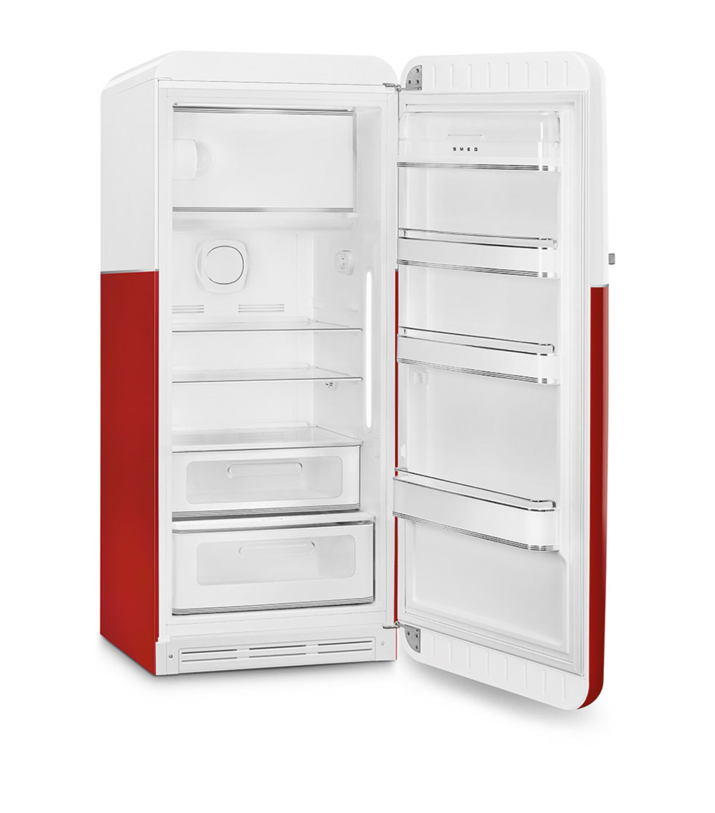 Smeg x Coca-Cola Iconic Fridge with Ice Box | Harrods UK