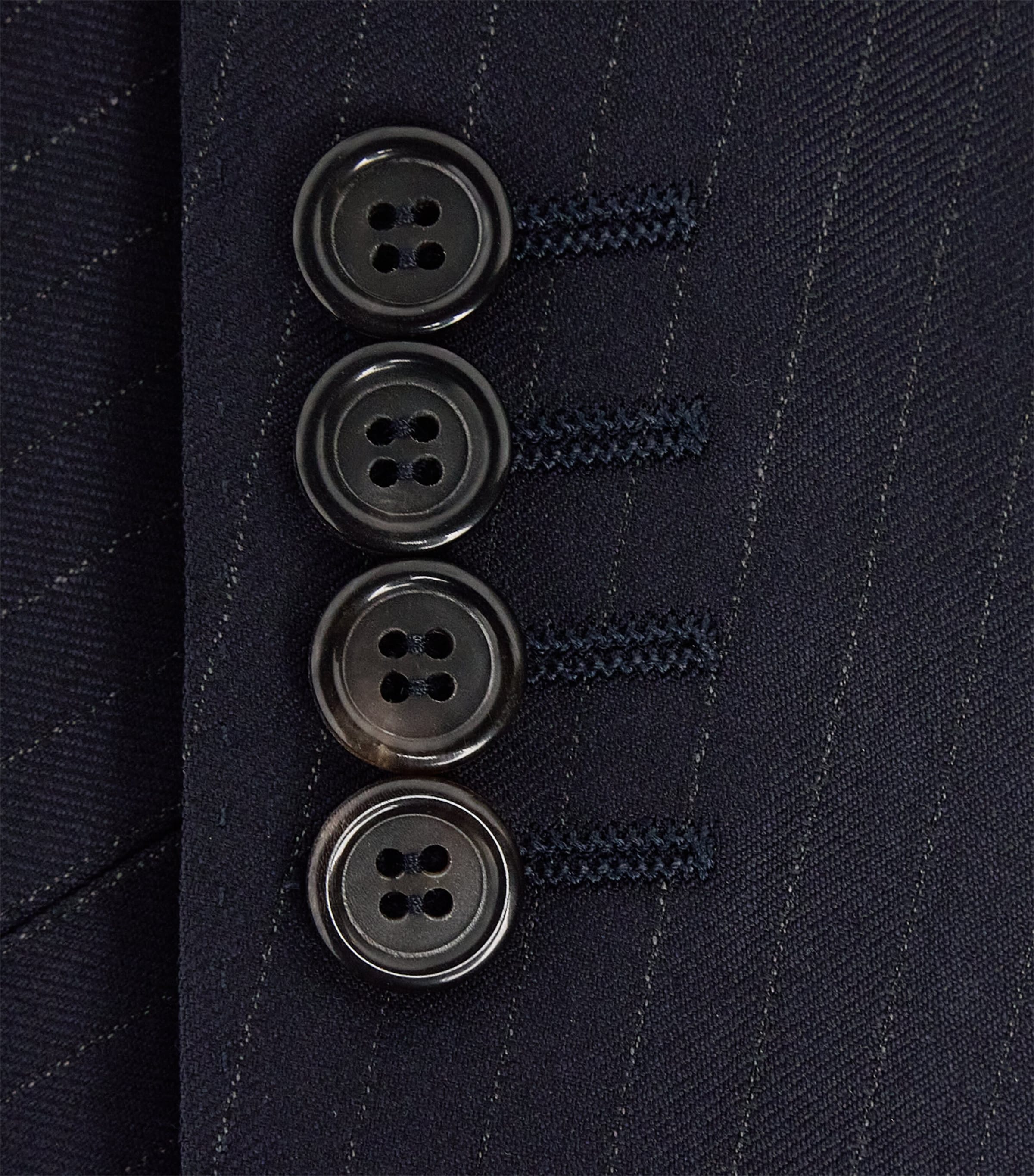 Canali Navy Wool Pinstripe 2-Piece Suit | Harrods CA