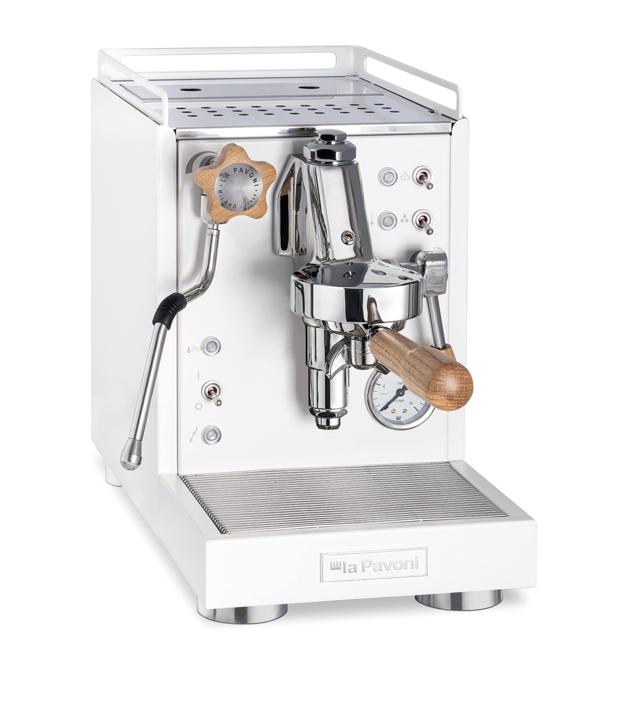 La Pavoni Mini Cellini Semi-Pofessional Domestic Coffee Machine ...