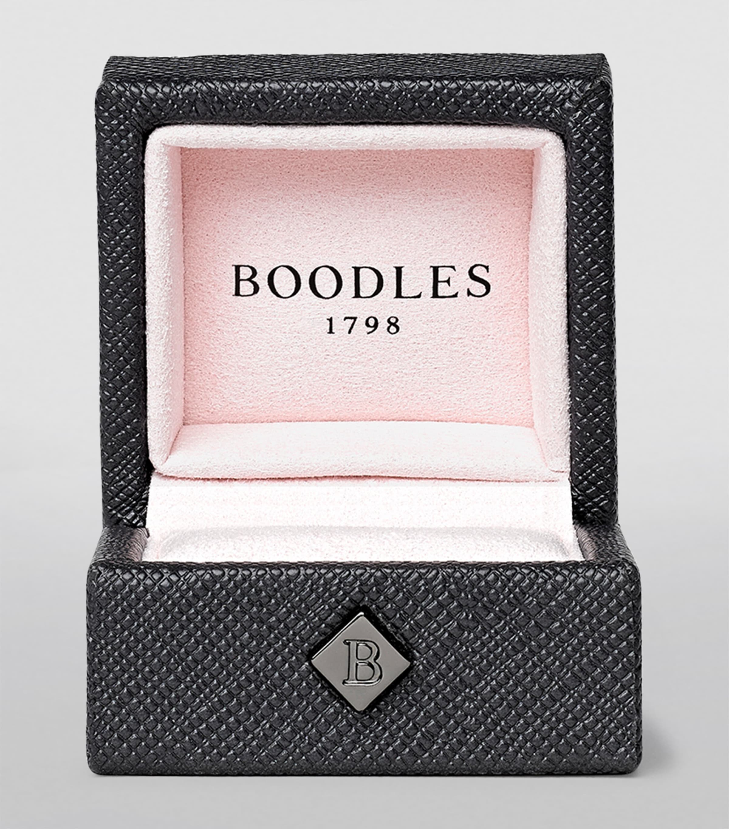 Boodles White Gold and Diamond Roulette Flip Ring | Harrods US
