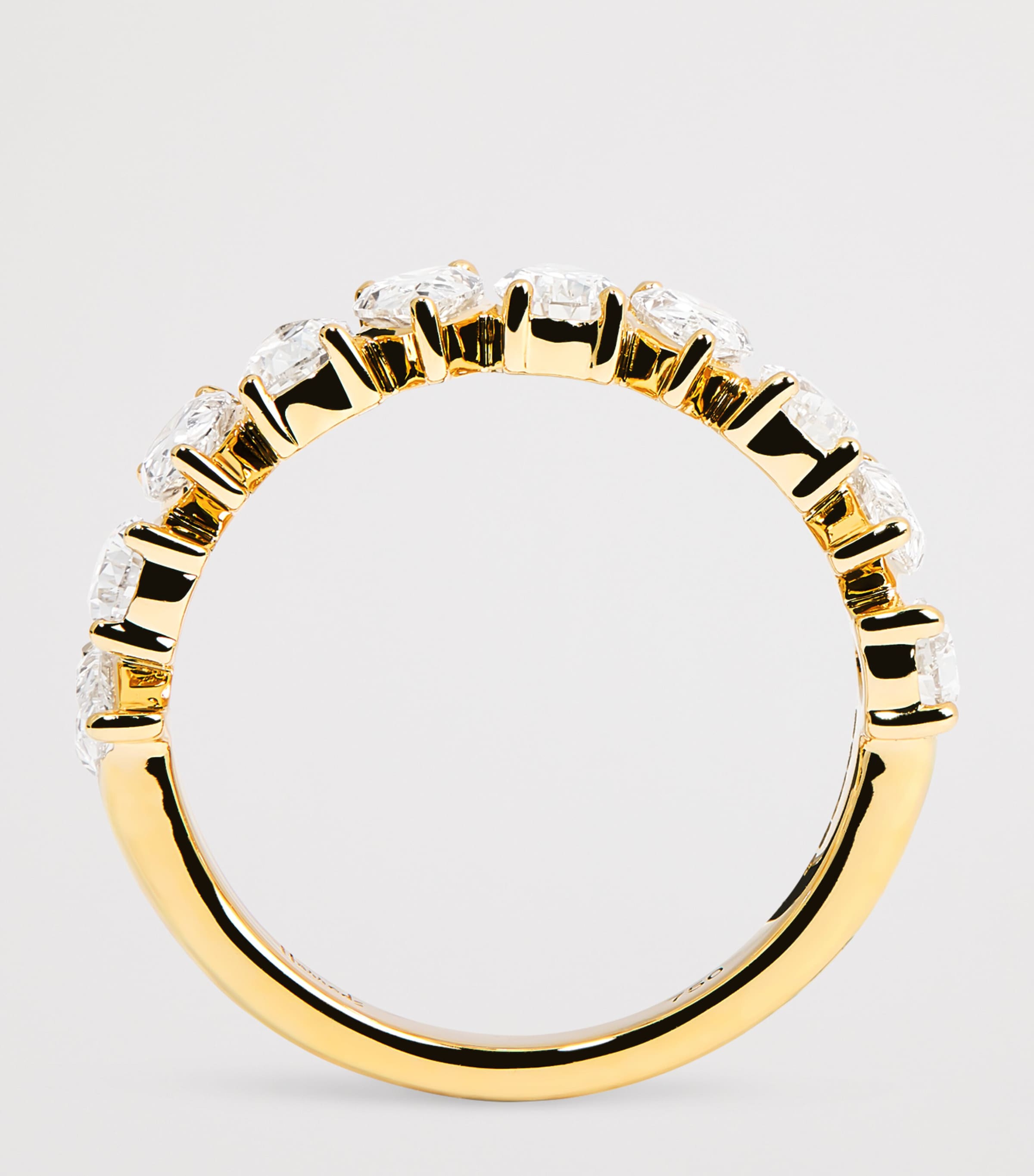 Harrods Yellow Gold and Diamond Eternity Ring (1.90ct) | Harrods QA