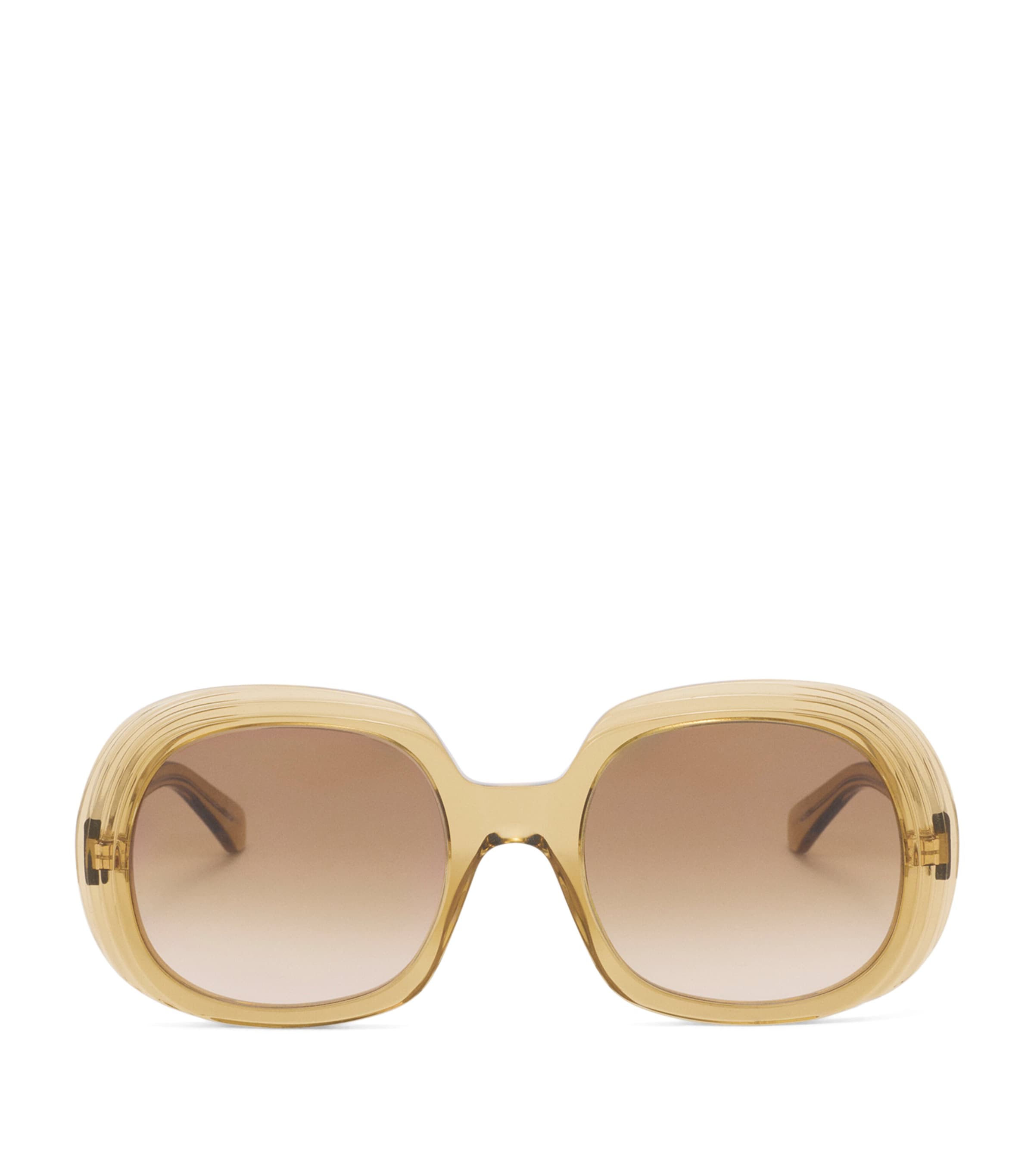 LOEWE Green Square Steps Sunglasses | Harrods US