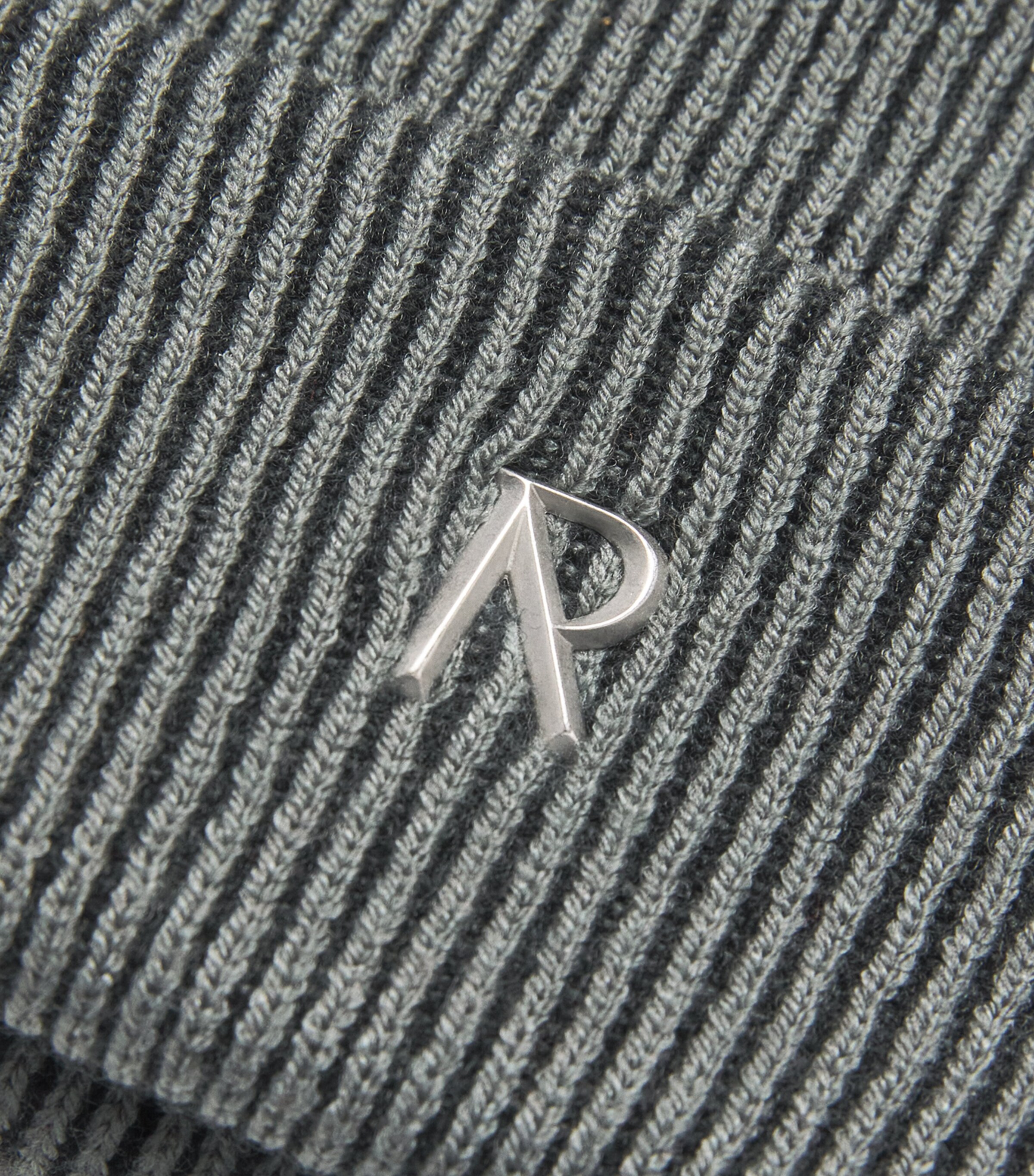 Represent Grey Rib Knit Beanie | Harrods US