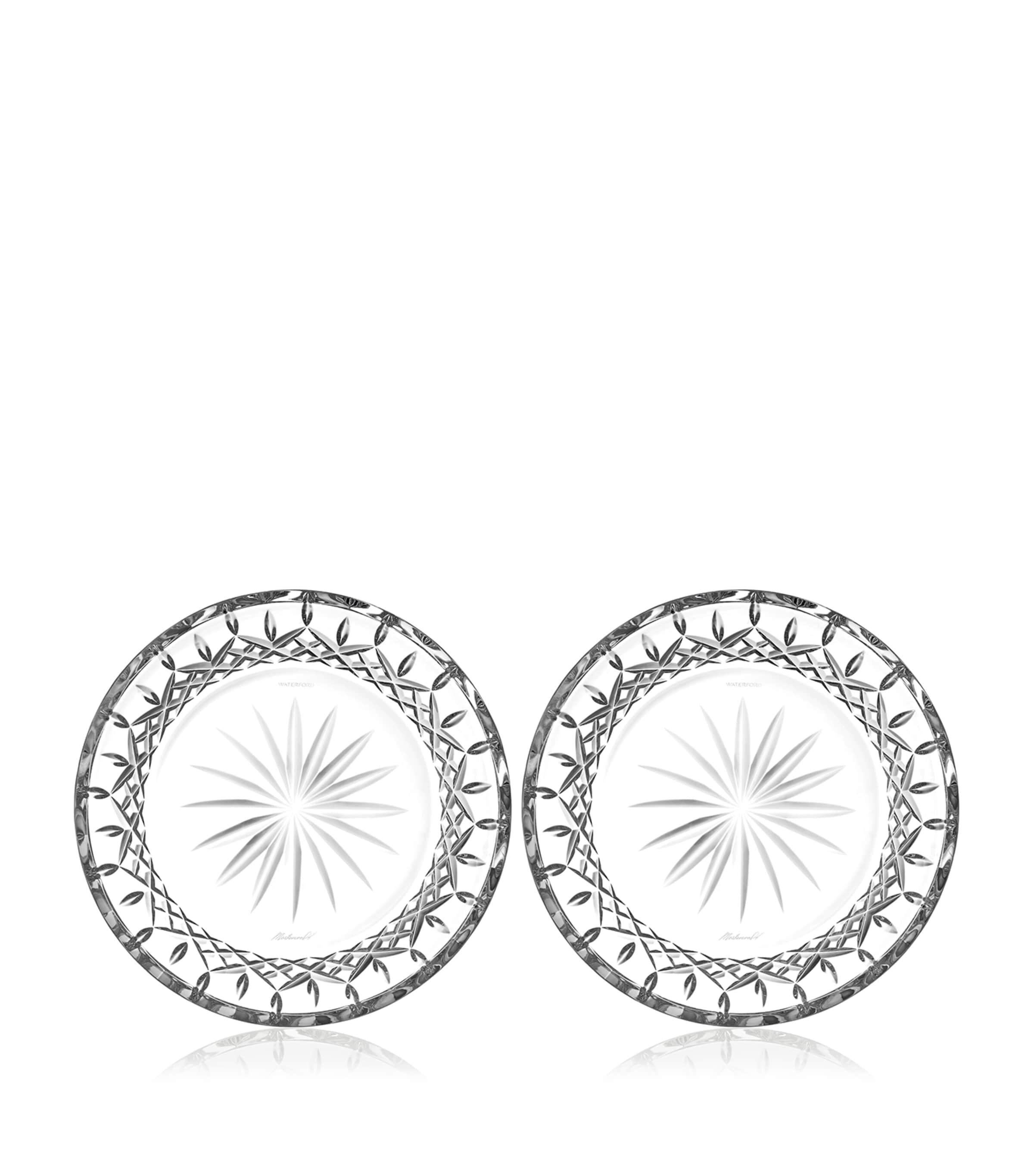 Waterford Set of 2 Mastercraft Heritage Lismore Plates | Harrods US