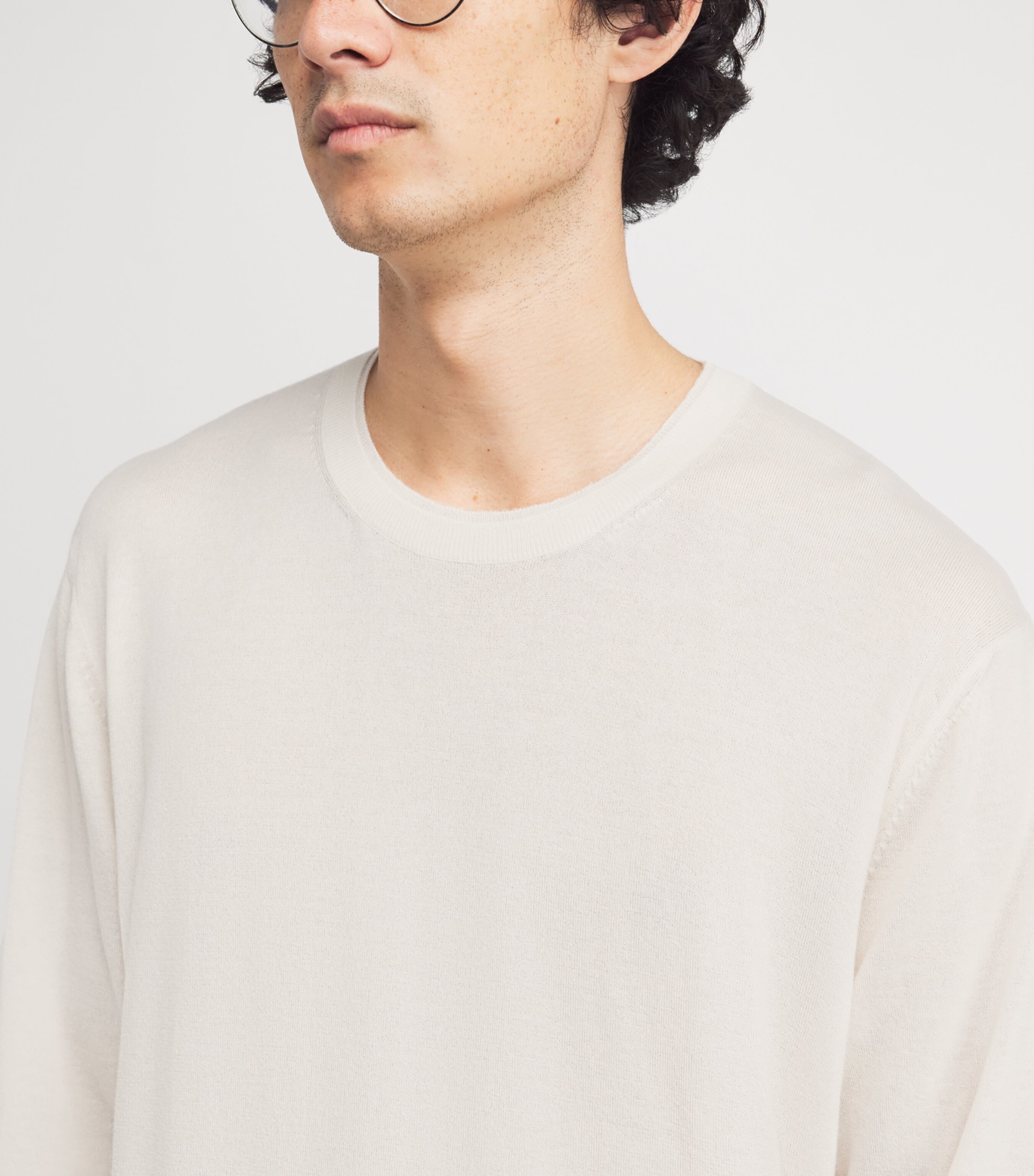 Eleventy White Cashmere Crew-Neck Sweater | Harrods US