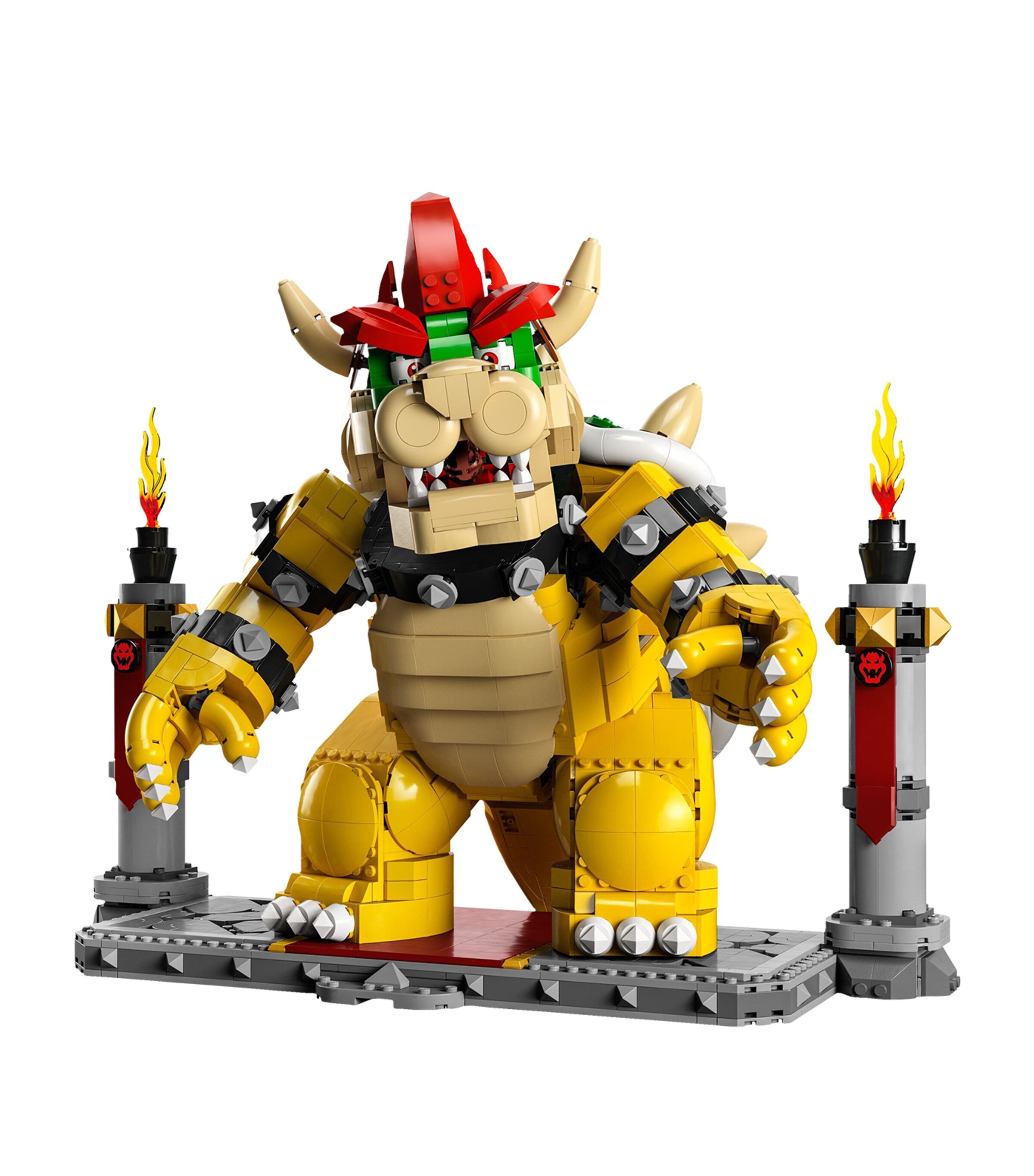 Lego Super Mario The Mighty Bowser Figure Set 71411 | Harrods UK