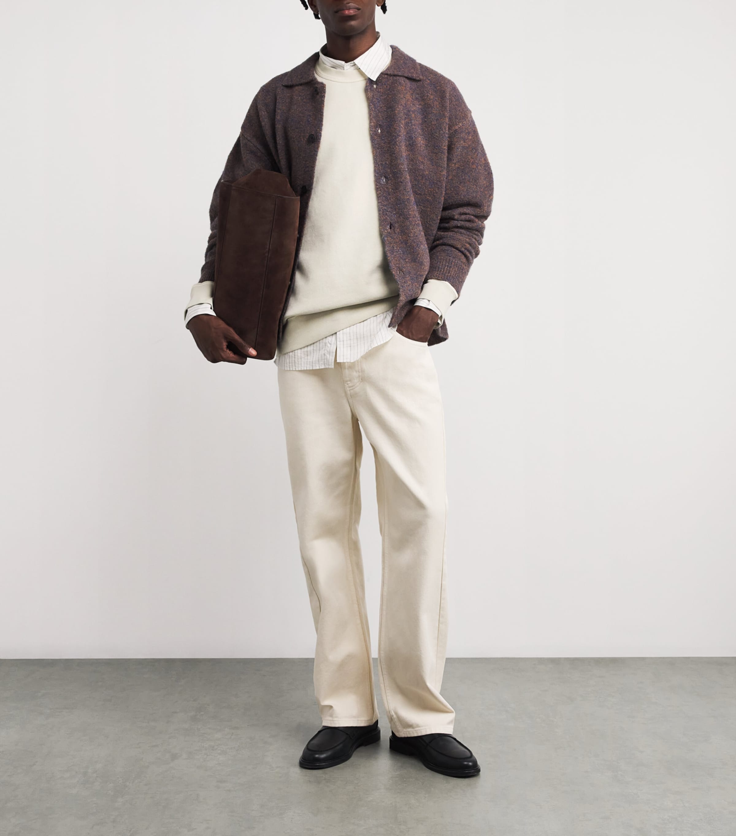 Citizens of Humanity Beige Cotton-Blend Vintage Sweatshirt | Harrods UK