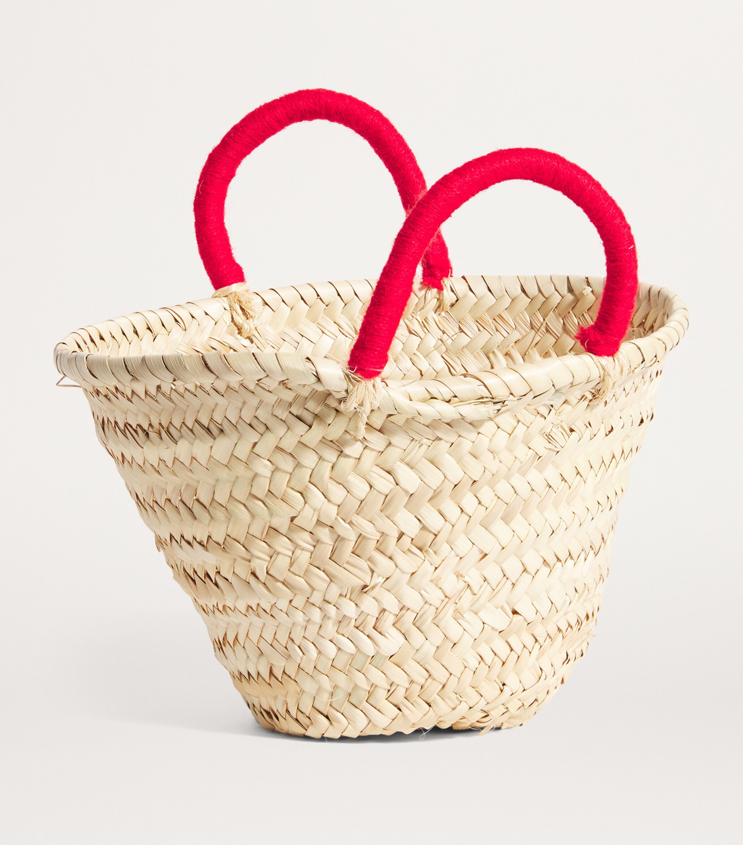 BONITA Beige Mini Embroidered Cherry Basket Bag | Harrods UK