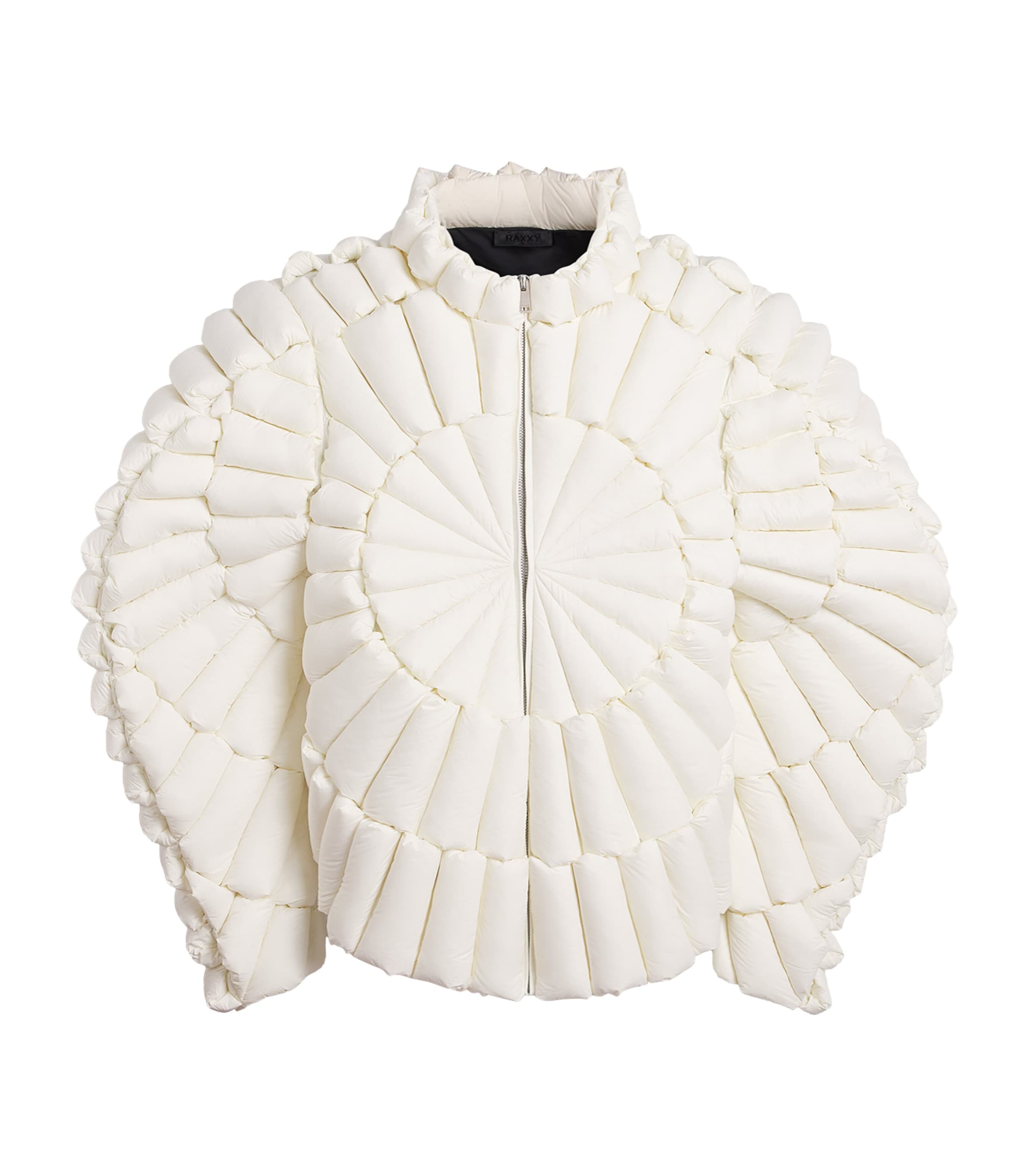 Raxxy White 3D Down-Filled Diamond Puffer Jacket | Harrods AU